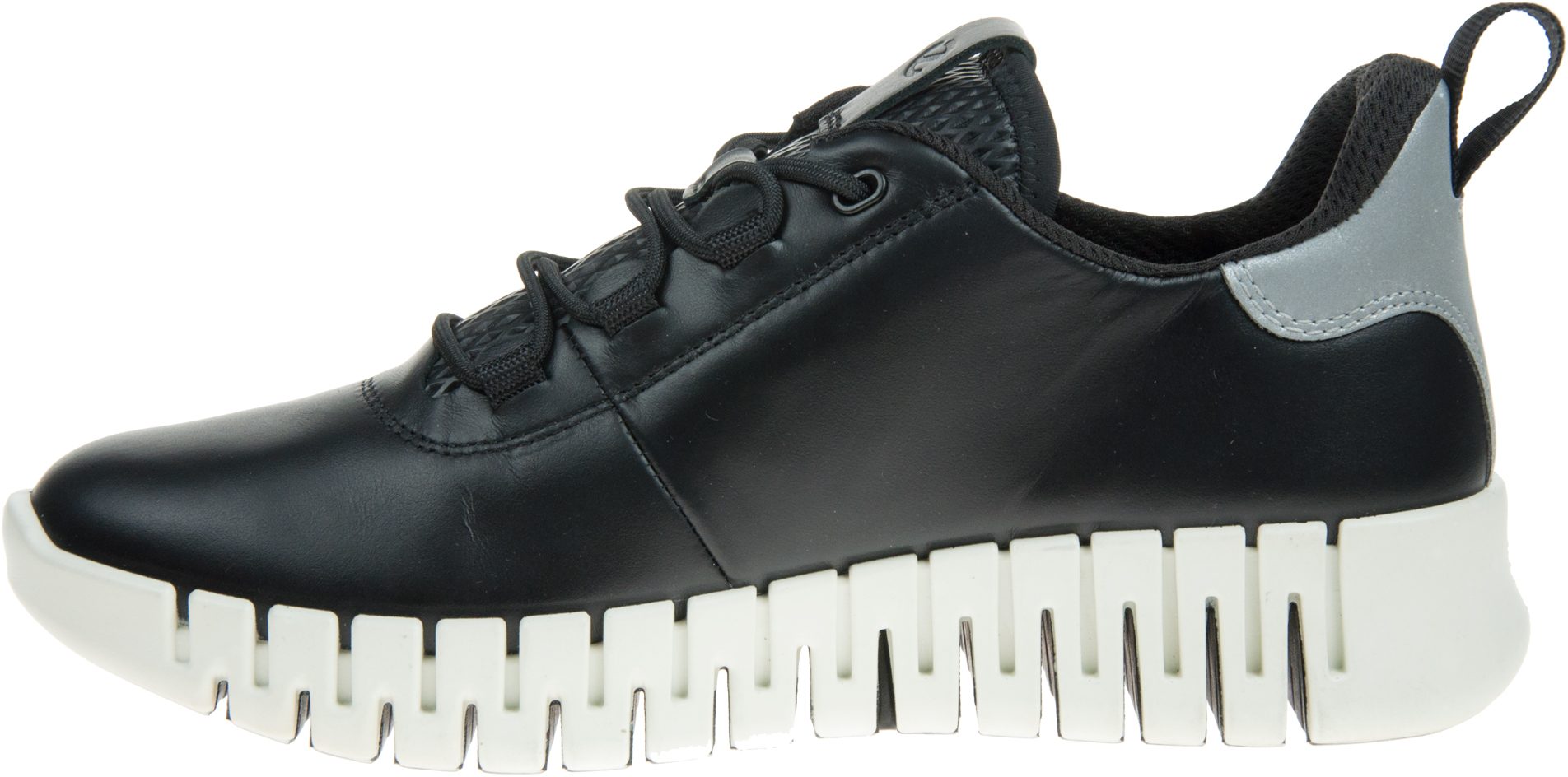 Ecco Gruuv Sneaker Black / Light Grey 218203 60719 - Everyday Shoes ...