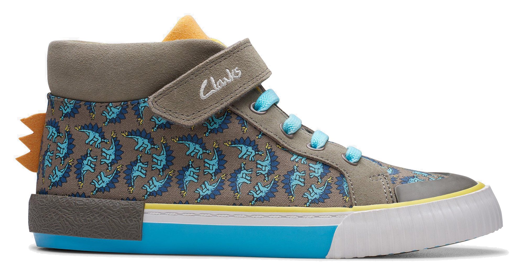 Clarks Foxing Roar Hi Kids Sage Combi 26176472 - Boys Shoes - Humphries ...