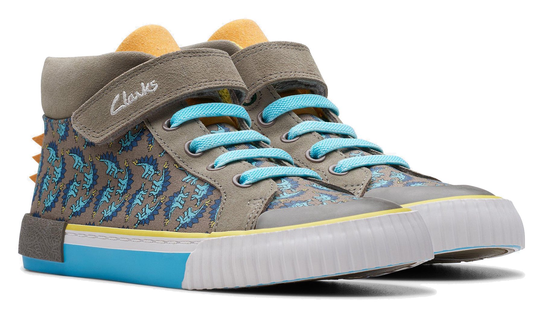 Clarks Foxing Roar Hi Kids Sage Combi 26176472 - Boys Shoes - Humphries ...