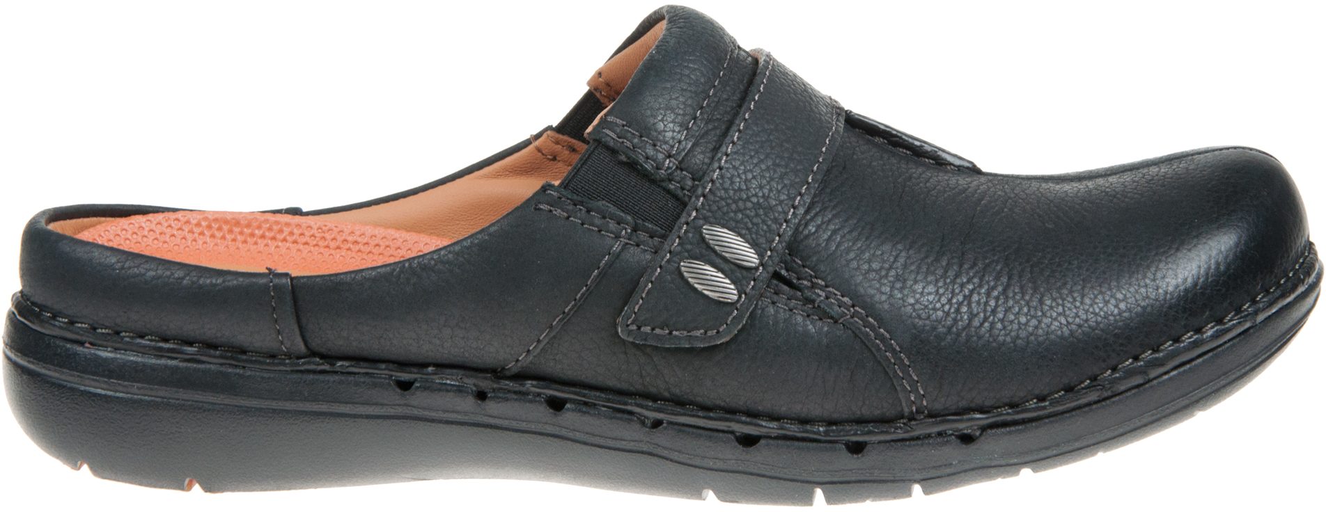 Clarks Un Loop Ease Black Leather 26174966 - Everyday Shoes - Humphries ...