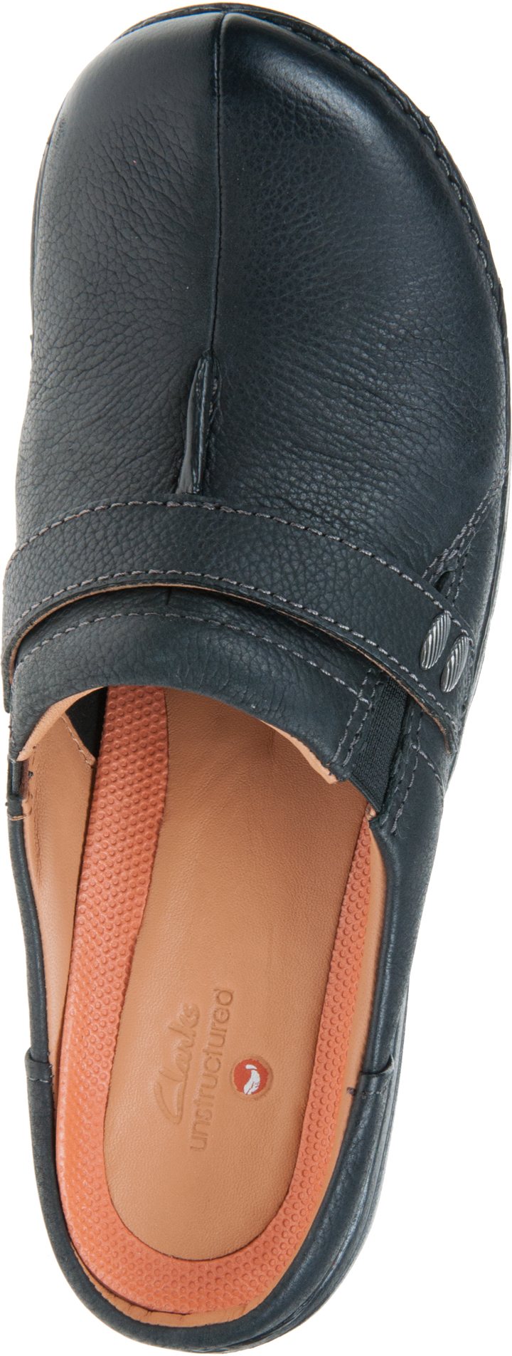 Clarks Un Loop Ease Black Leather 26174966 - Everyday Shoes - Humphries ...