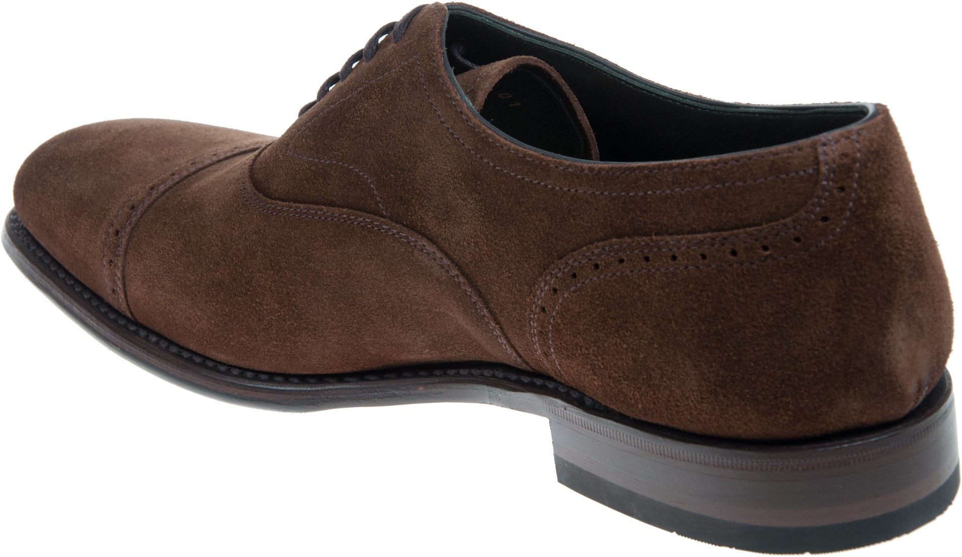Loake Hughes Brown Suede HUGS - Formal Shoes - Humphries Shoes