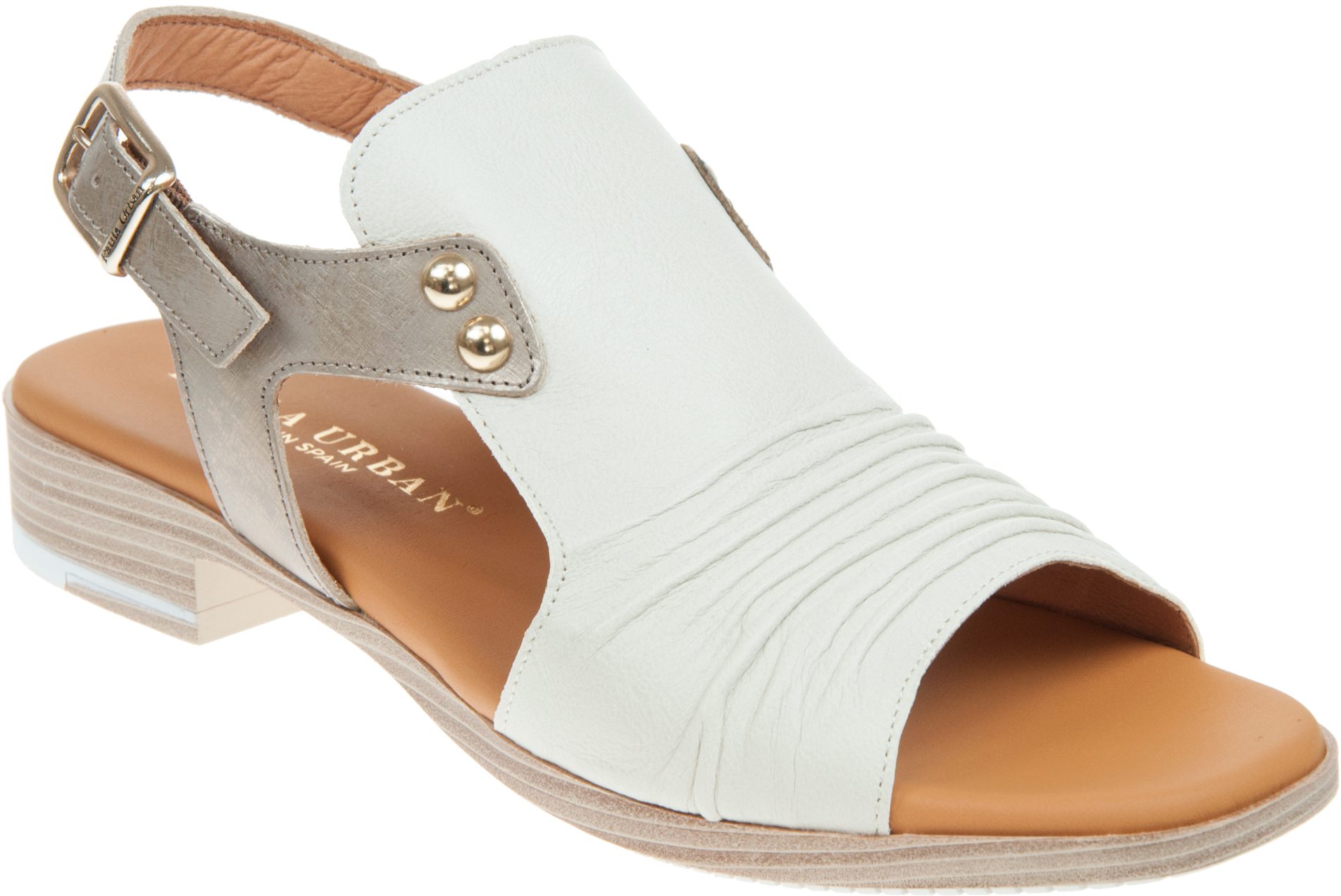 Paula Urban Sunset Vacuno Off White 9-17 Off Fumo - Full Sandals ...