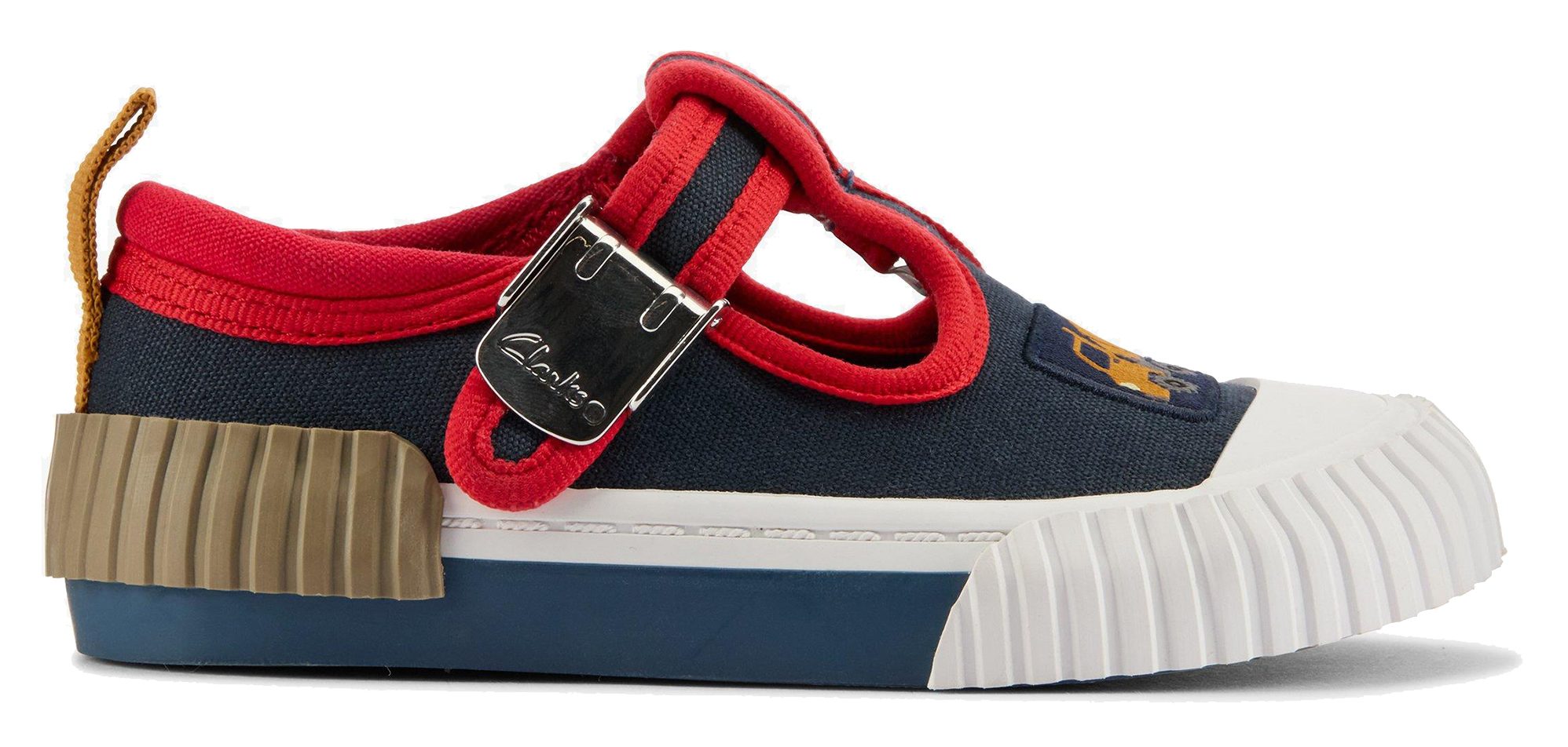 Clarks Foxing Beep Toddler Navy 26176454 - Boys Shoes - Humphries Shoes