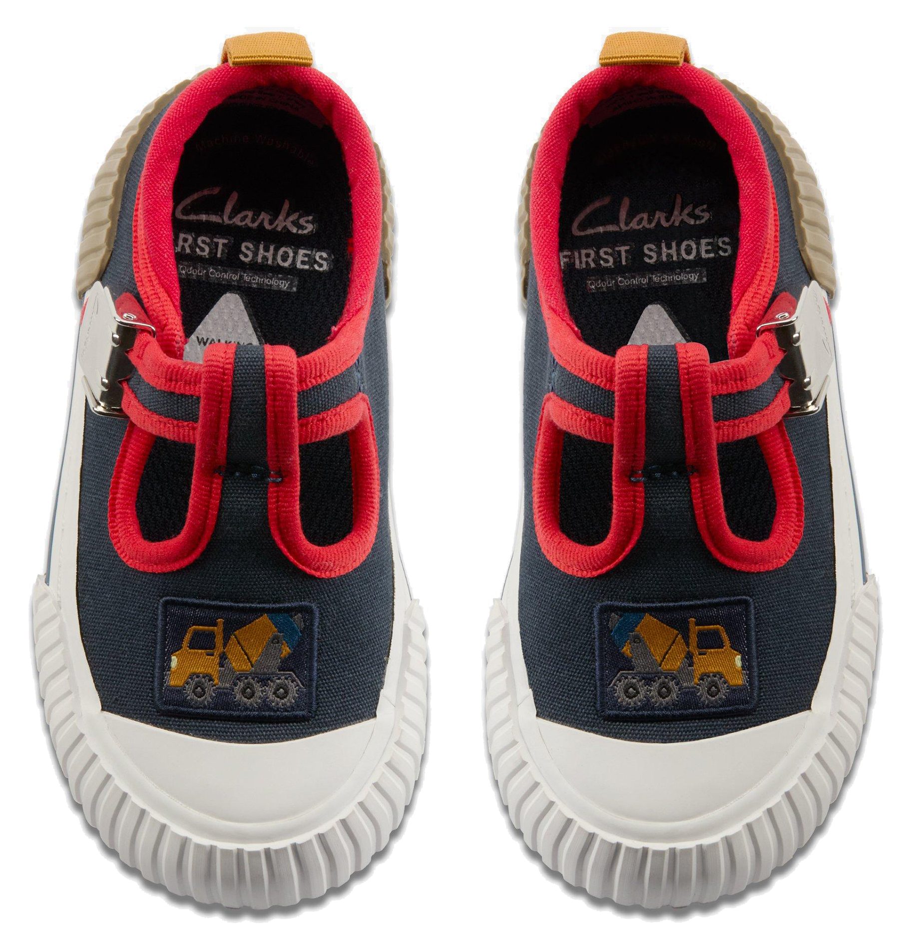 Clarks Foxing Beep Toddler Navy 26176454 - Boys Shoes - Humphries Shoes