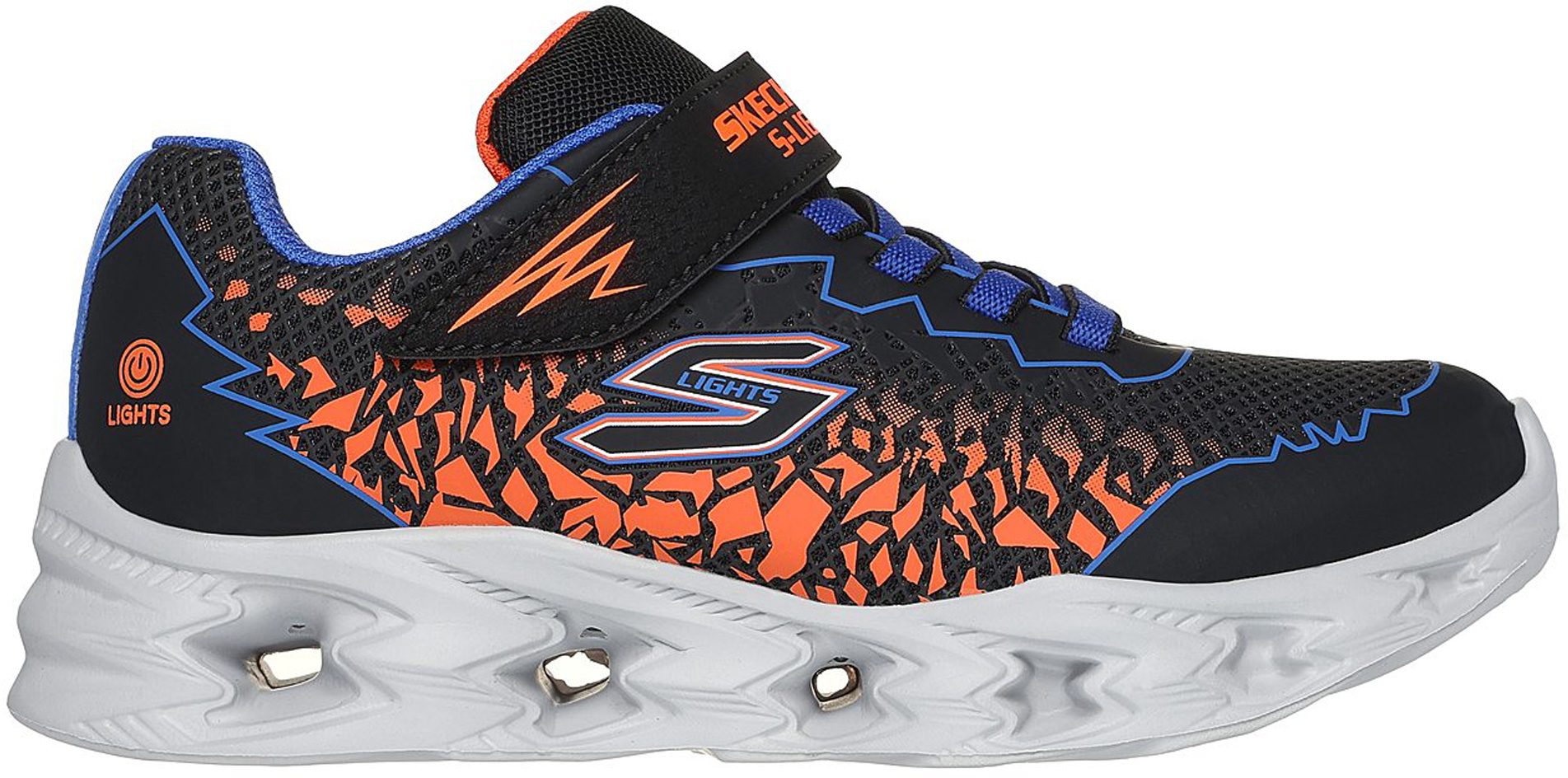 Skechers Vortex 2.0 - Zorento Black / Blue /Orange 400603L BBOR - Boys ...