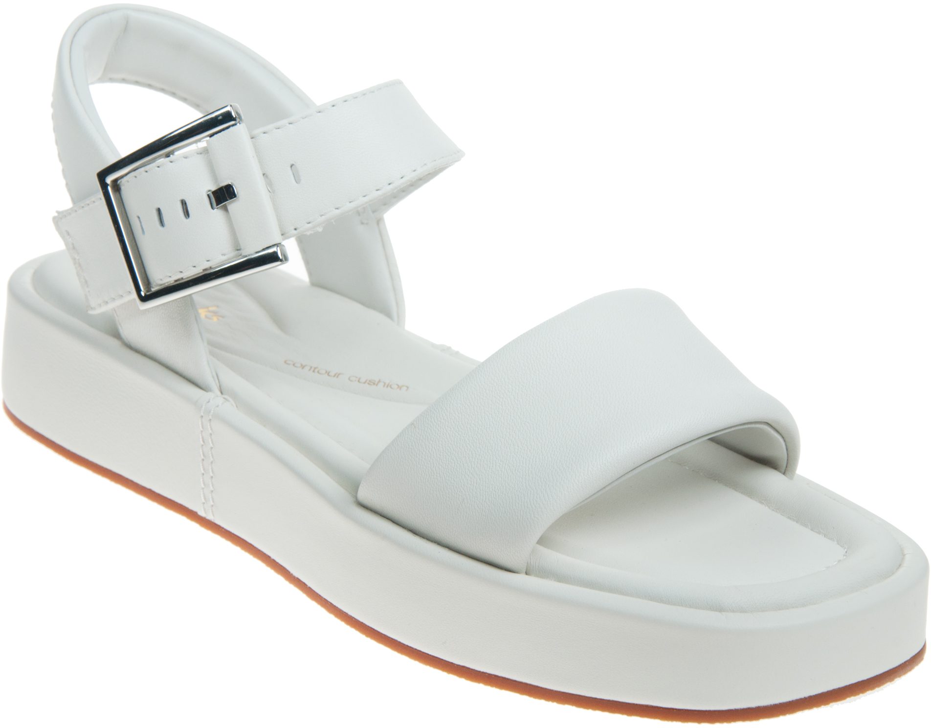 Clarks Alda Strap Off White Leather 26176258 - Full Sandals - Humphries ...