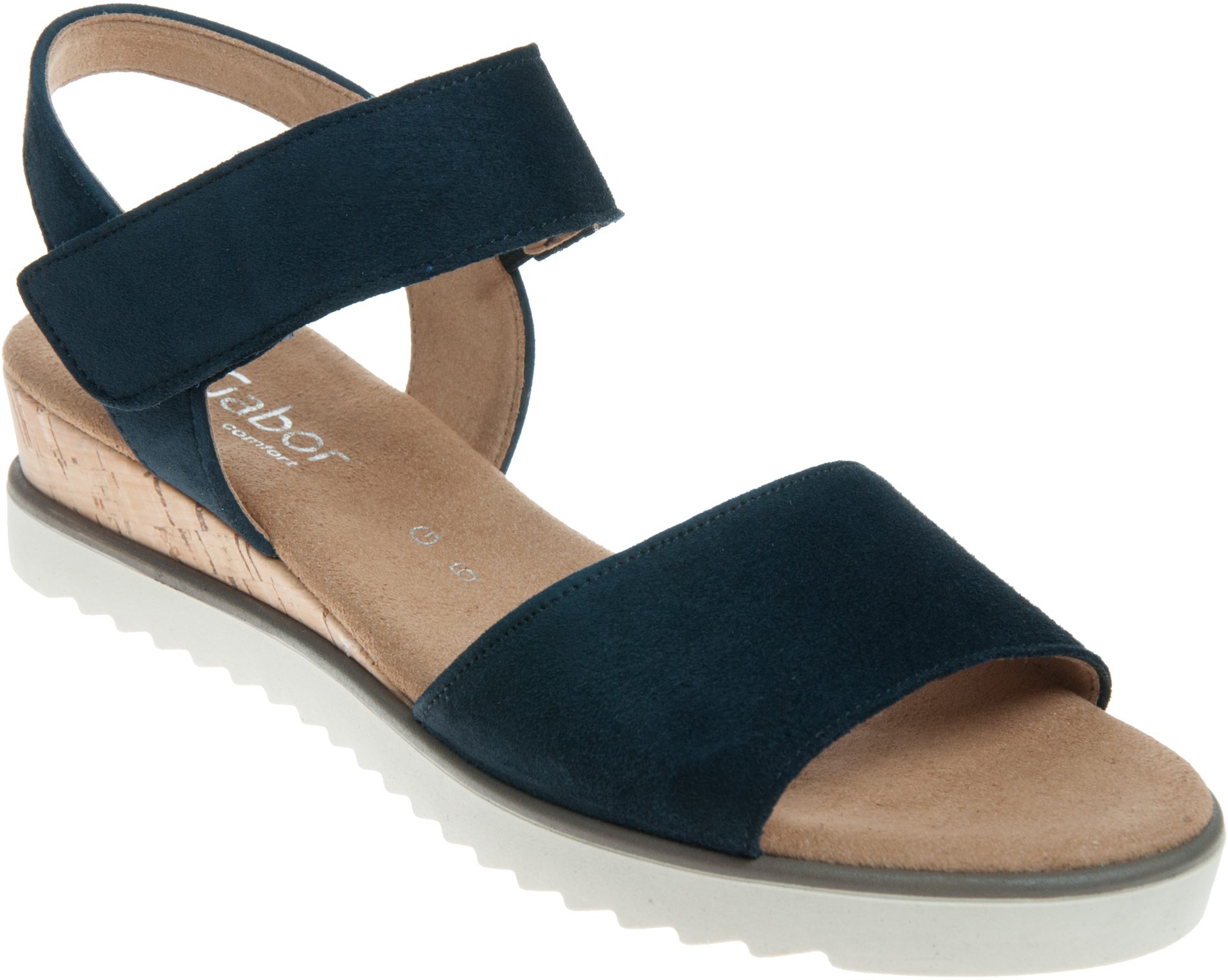 Gabor 42.750 Raynor Dark Blue 42.750.46 - Full Sandals - Humphries Shoes