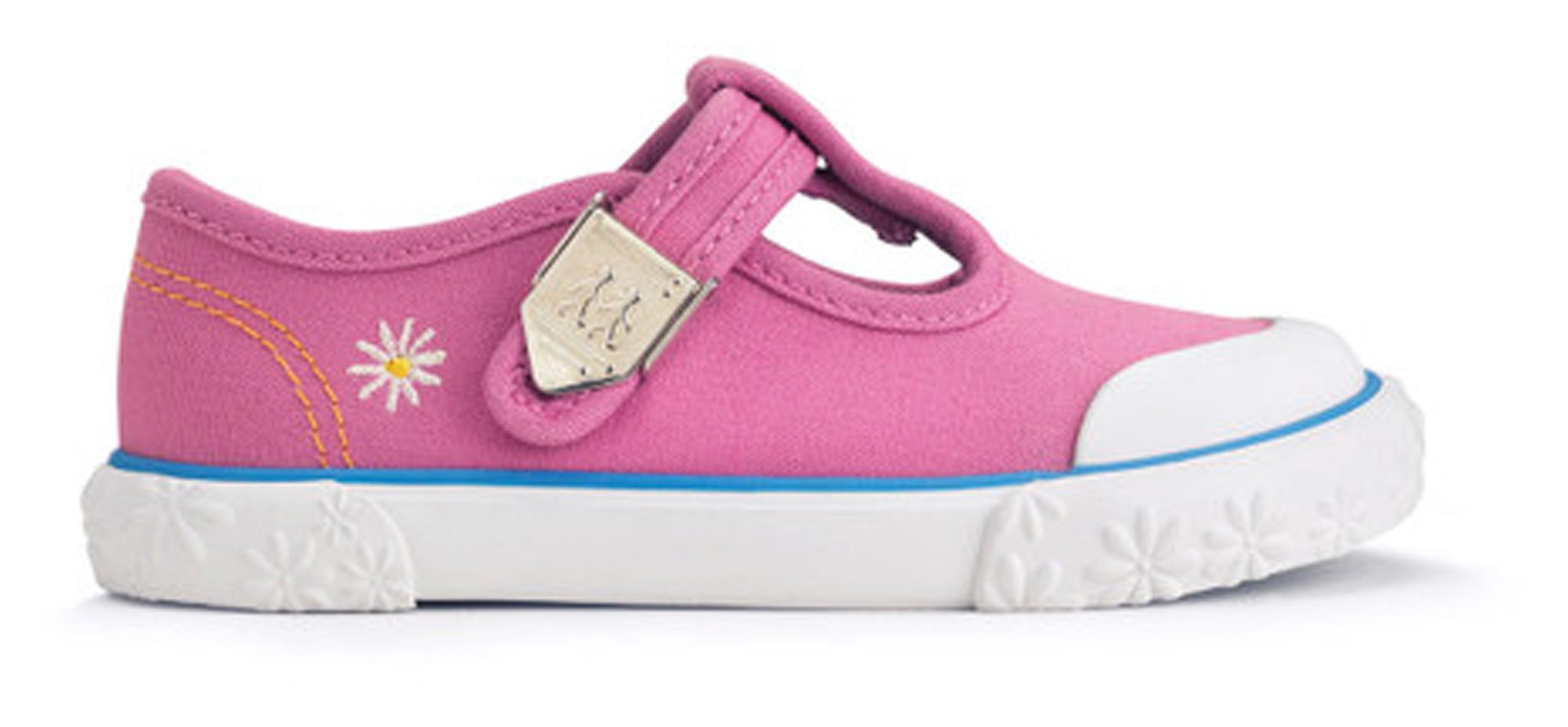 Start-Rite Anchor Pink Canvas 6172_6 - Girls Shoes - Humphries Shoes