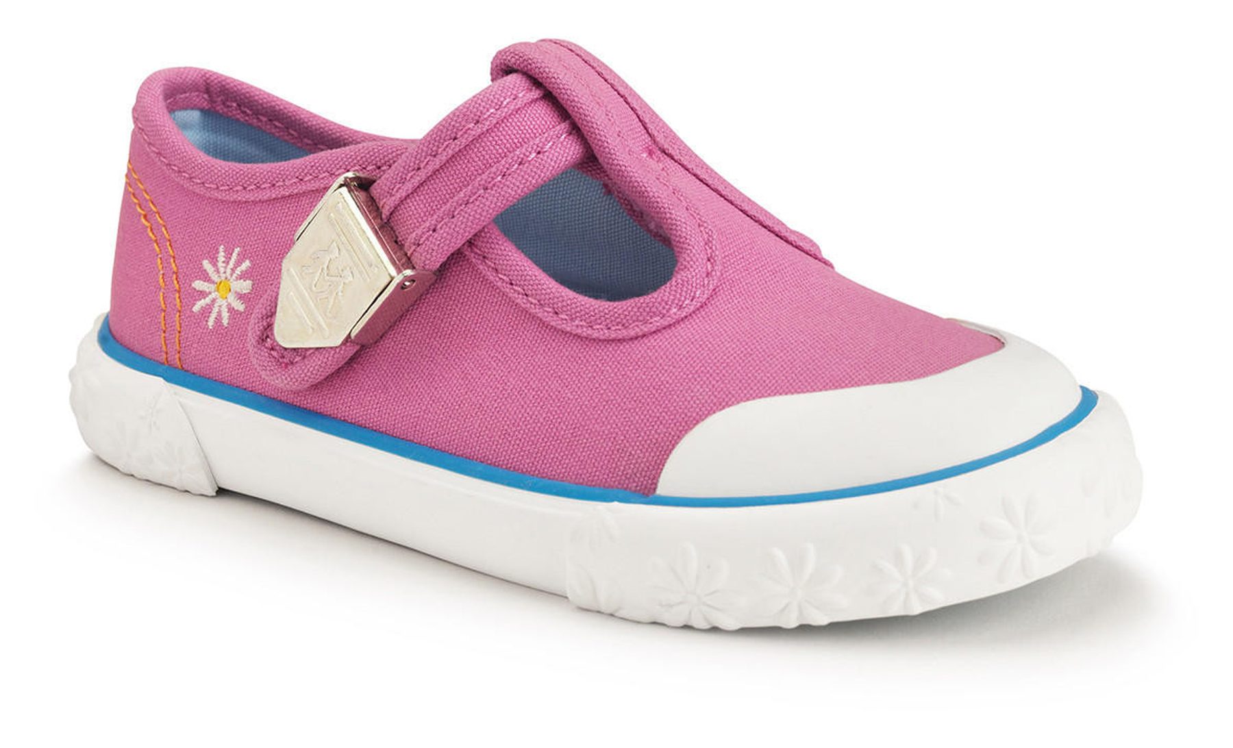 Start-Rite Anchor Pink Canvas 6172_6 - Girls Shoes - Humphries Shoes