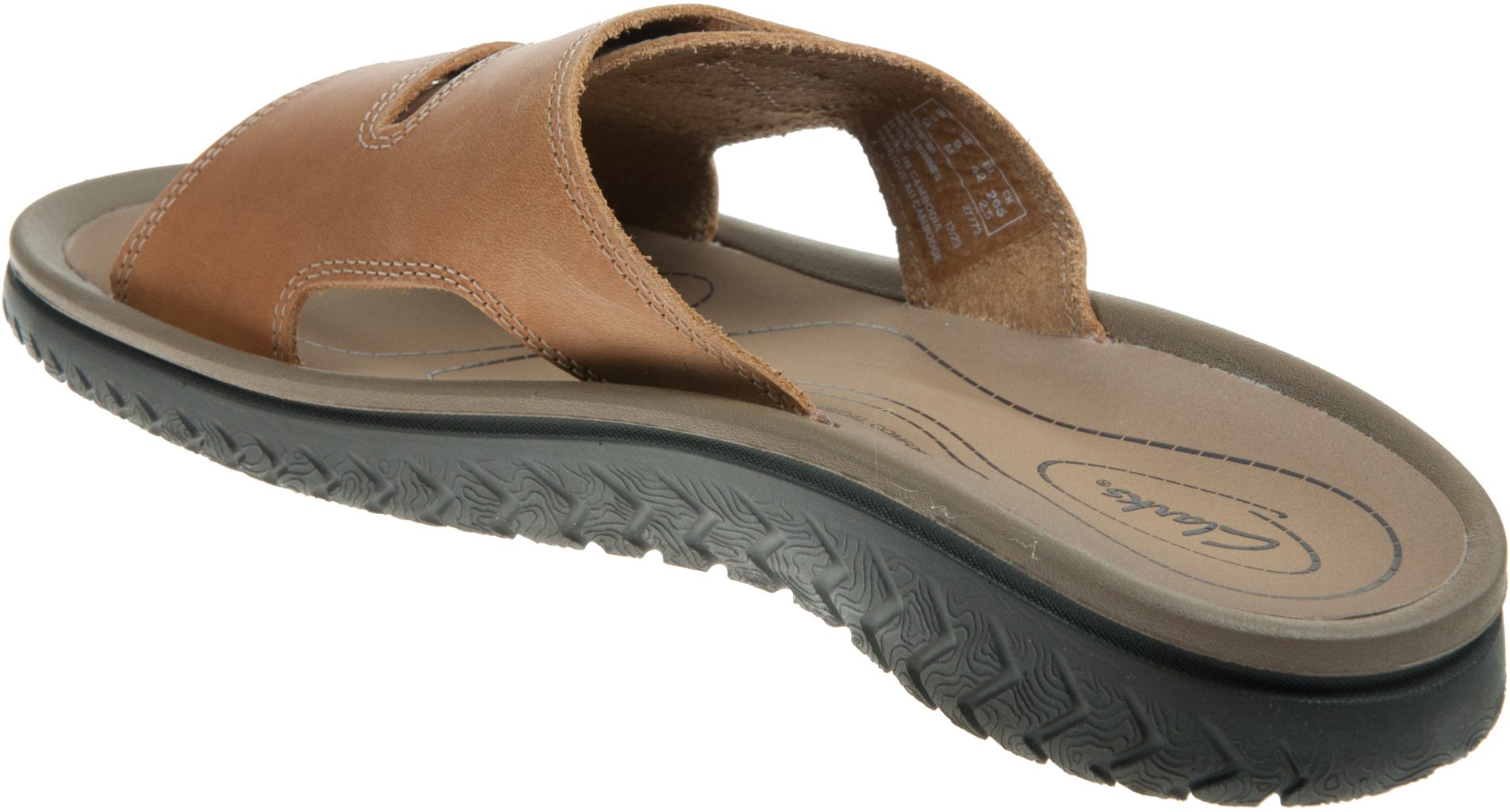 Clarks Wesley Strap Tan Leather 26176986 - Mule Sandals - Humphries Shoes