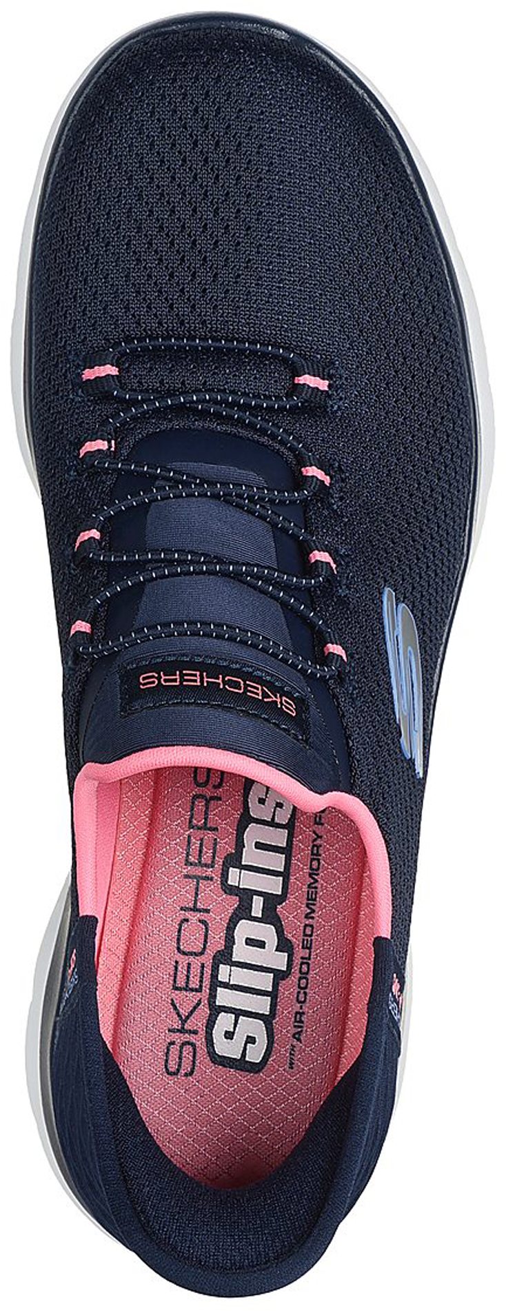 Skechers Slip Ins - Summits - Diamond Dream Navy / Pink 150123 NVPK ...