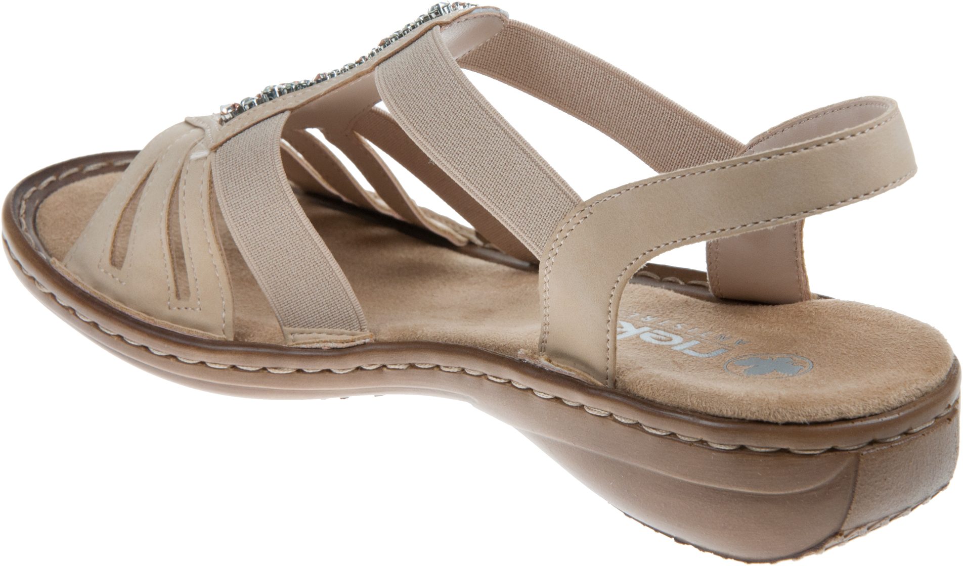 Rieker 60803 Regina Tan 60803-20 - Full Sandals - Humphries Shoes
