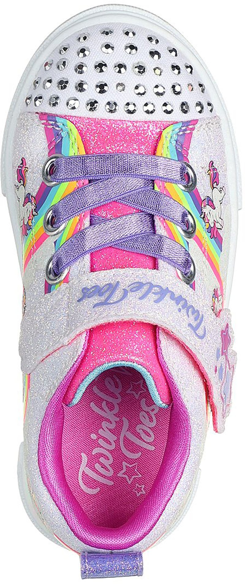 Skechers Twinkle Toes - Jumpin Clouds White / Multi 314809N WMLT ...