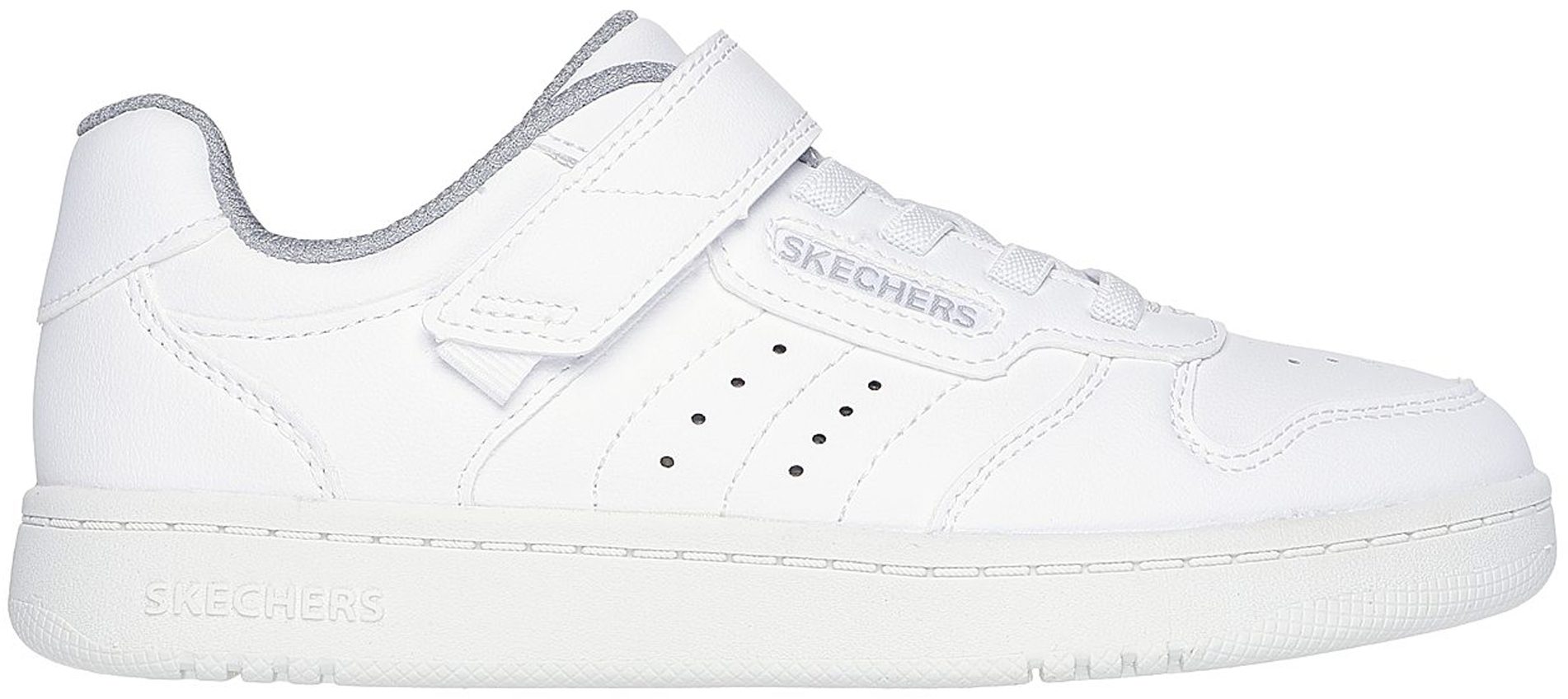 Skechers Quick Street White 405638L WHT - Boys Shoes - Humphries Shoes