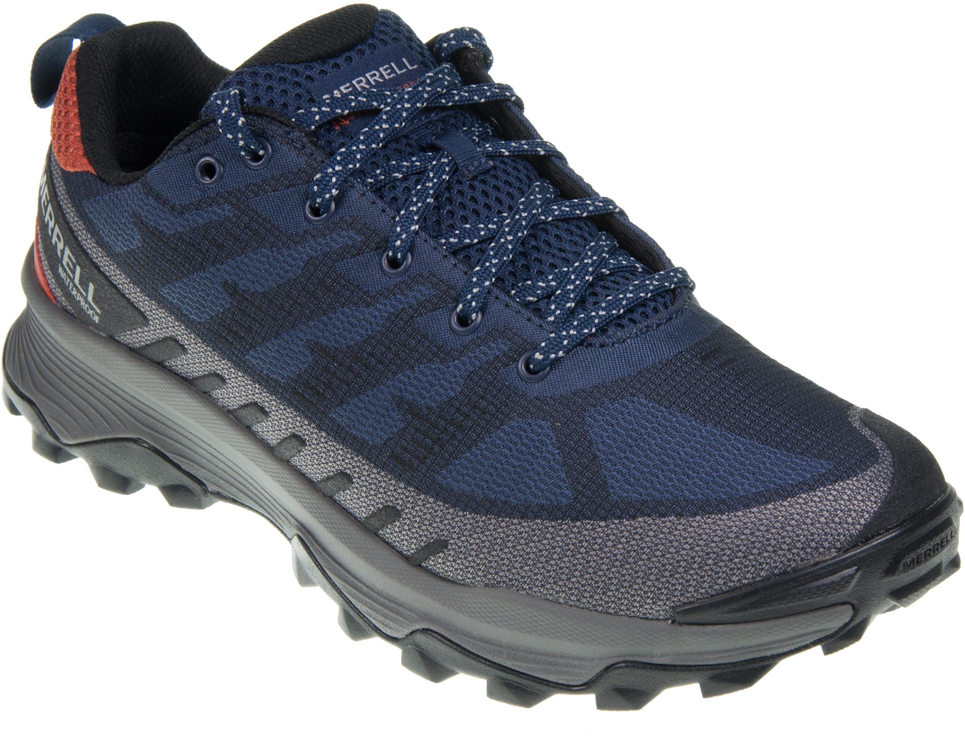 Merrell Mens Speed Eco Waterproof Sea/Clay 037437 - Casual Shoes ...