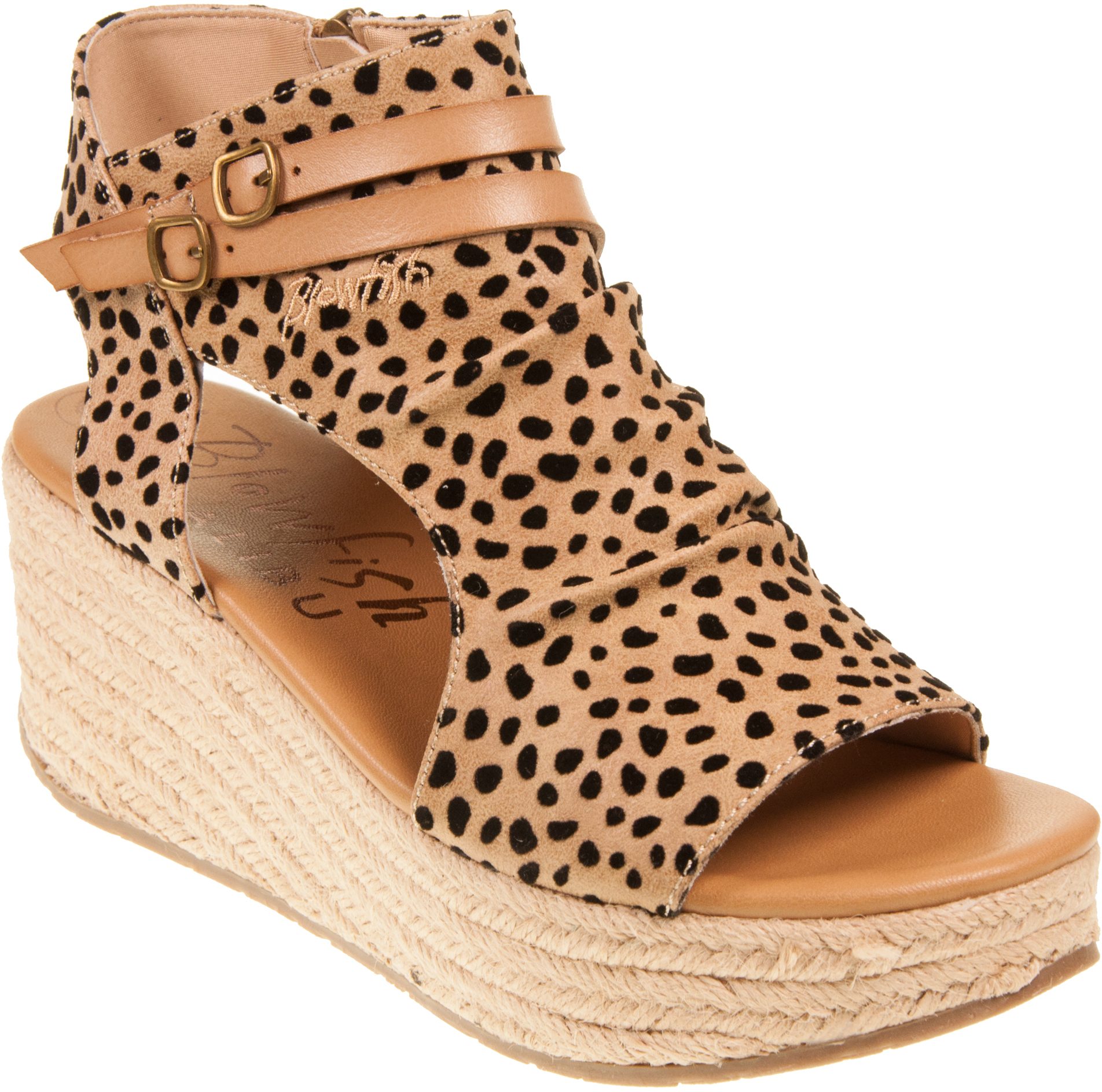 Blowfish Malibu Lacey C Rope Sand Pixie Leopard Roadtrip B9004CR 814 ...