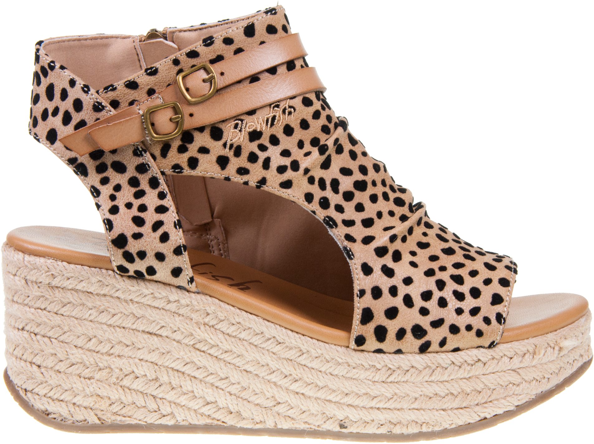 Blowfish Malibu Lacey C Rope Sand Pixie Leopard Roadtrip B9004CR 814 ...