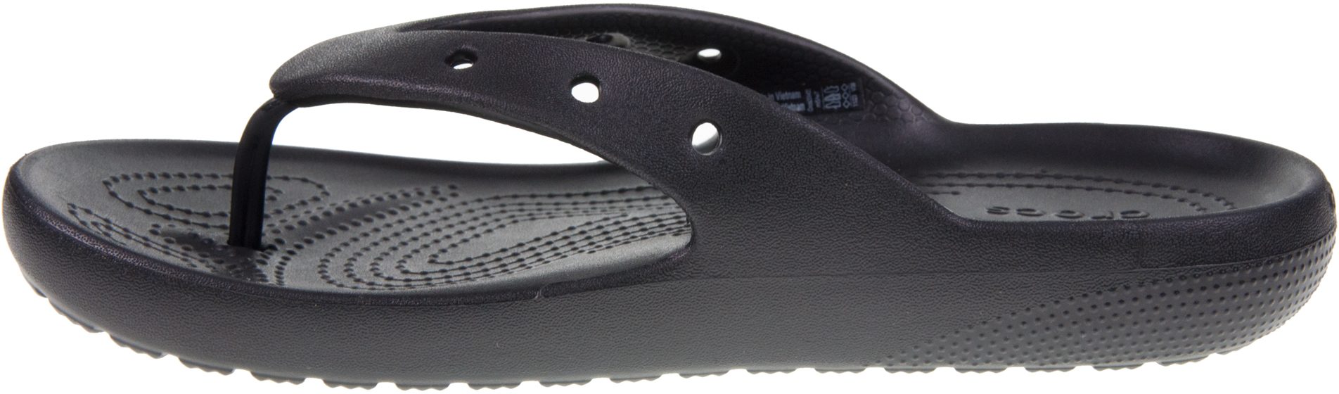 Crocs Classic Flip V2 Black 209402-001 - Toe Post Sandals - Humphries Shoes