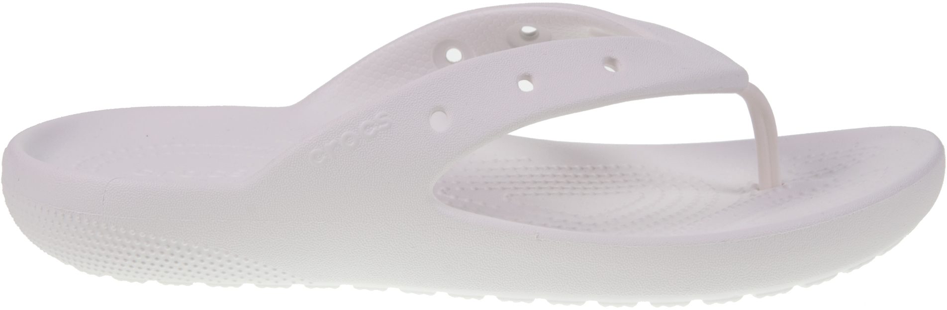 Crocs Classic Flip V2 White 209402-100 - Toe Post Sandals - Humphries Shoes