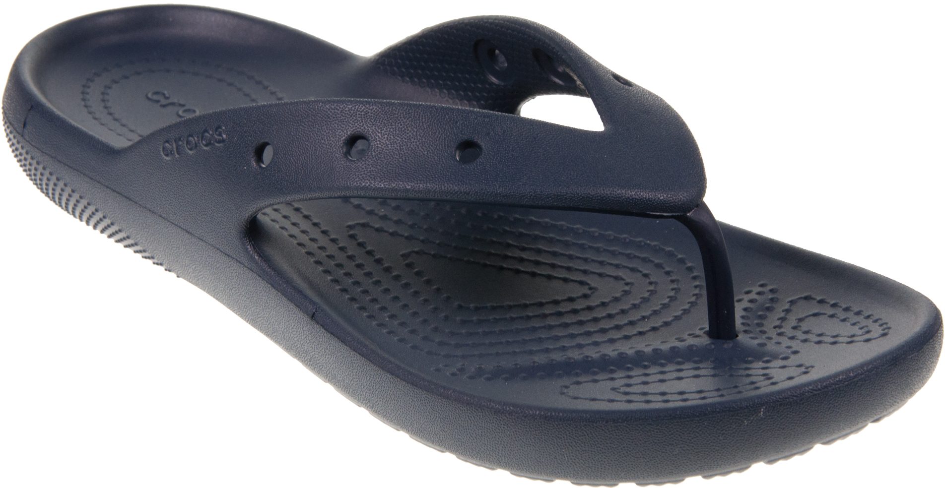 Crocs Classic Flip V2 Navy 209402-410 - Toe Post Sandals - Humphries Shoes
