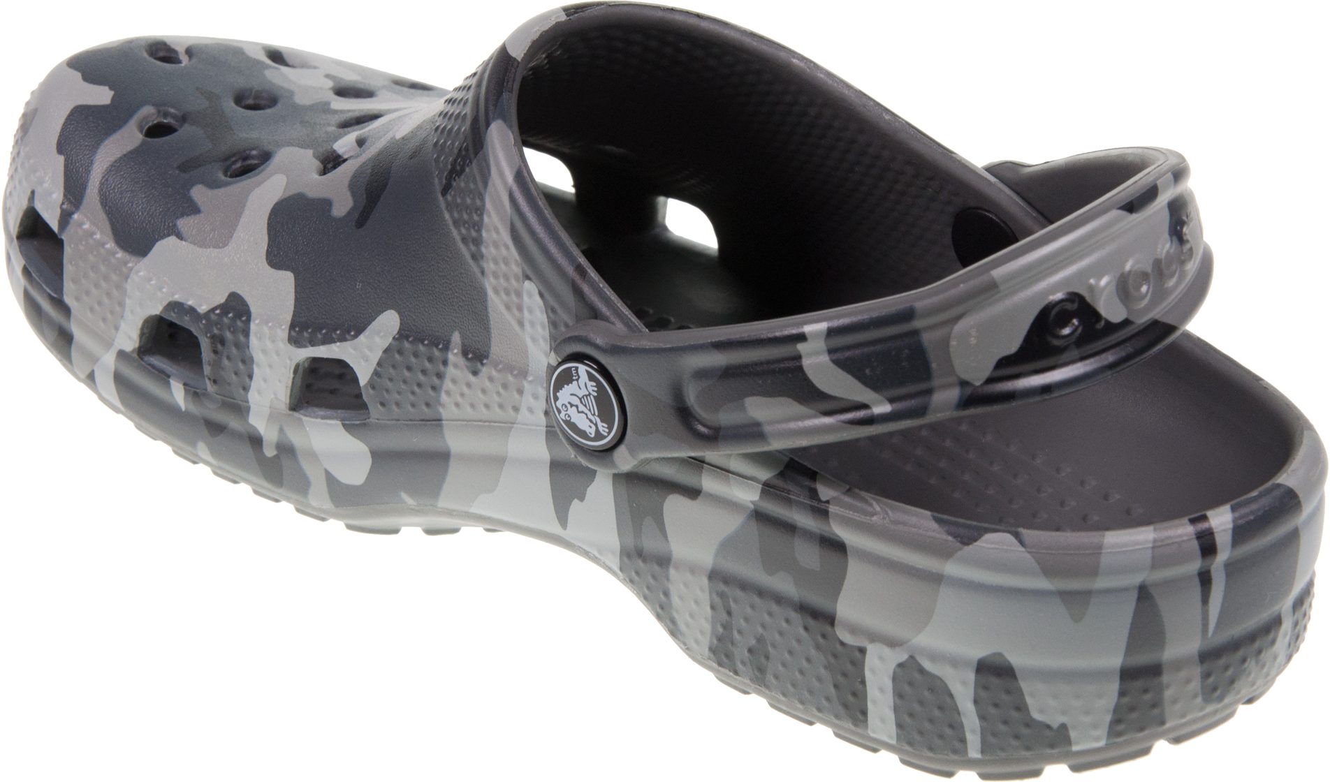 Crocs Printed Camo Clog Slate Grey / Multi 206454-0IE - Casual Shoes ...