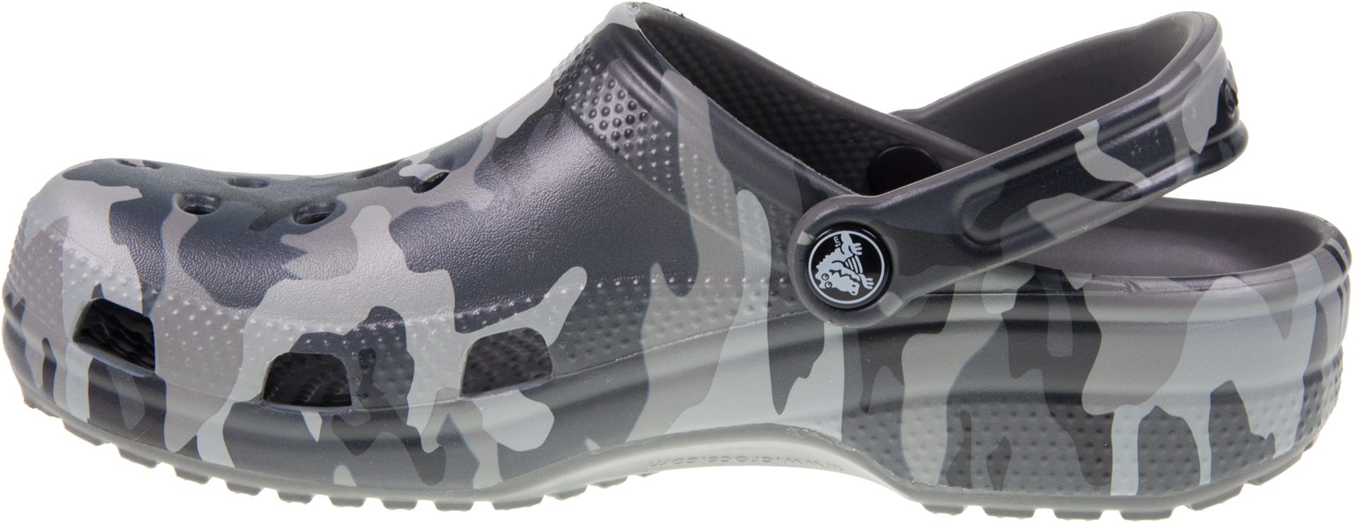 Crocs Printed Camo Clog Slate Grey / Multi 206454-0IE - Casual Shoes ...