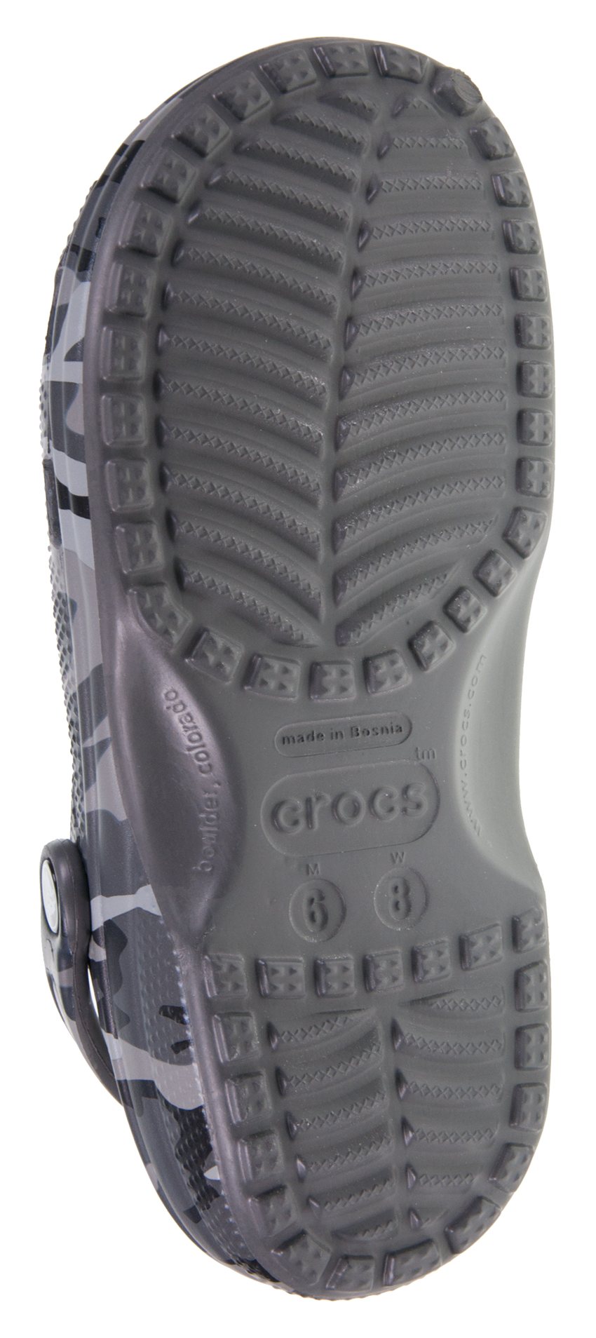 Crocs Printed Camo Clog Slate Grey / Multi 206454-0IE - Casual Shoes ...