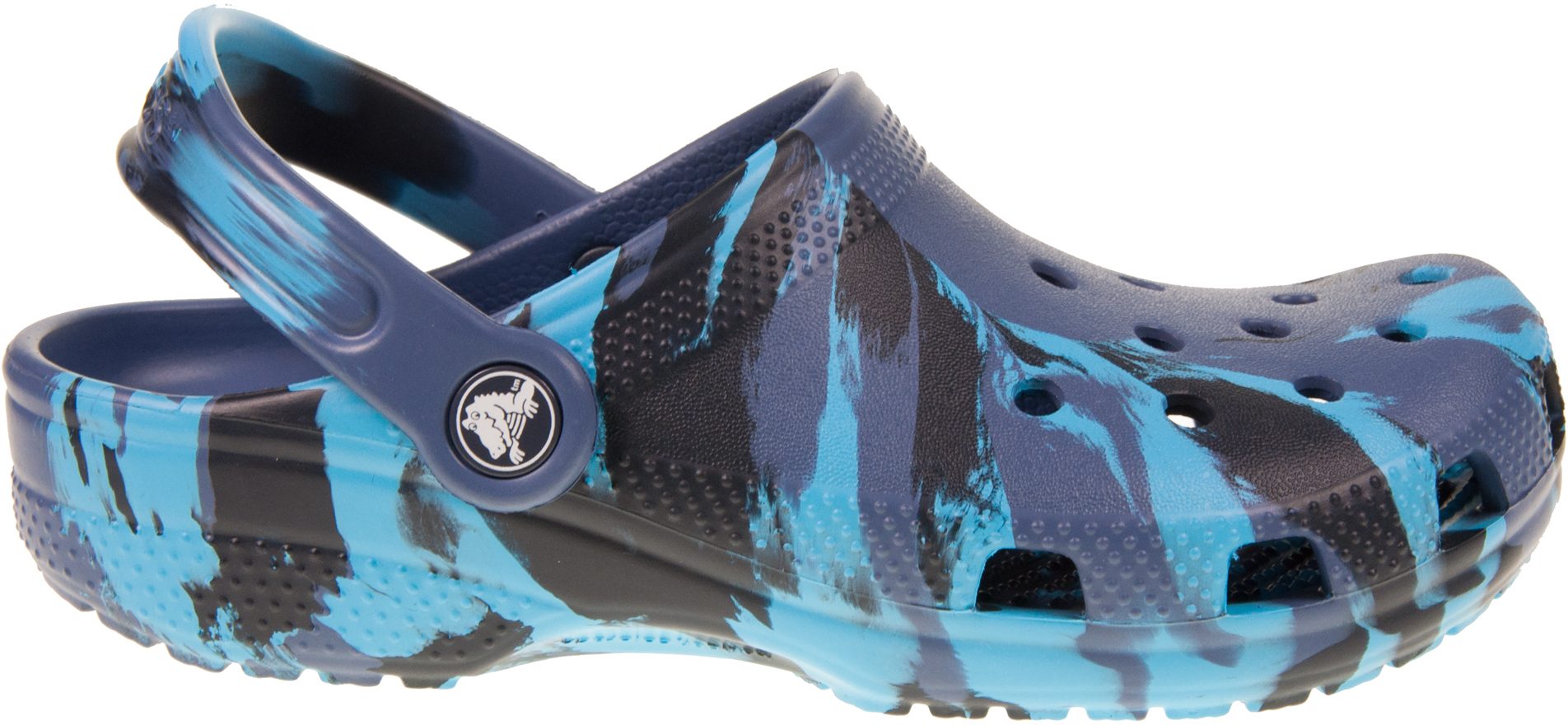 Crocs Kids Classic Clog Navy / Multi 207464-4HQ - Boys Shoes ...