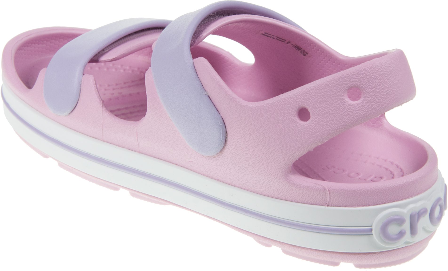 Crocs Crocband Cruiser Sandal Kids Ballerina Pink / Lavender 209423-84I ...