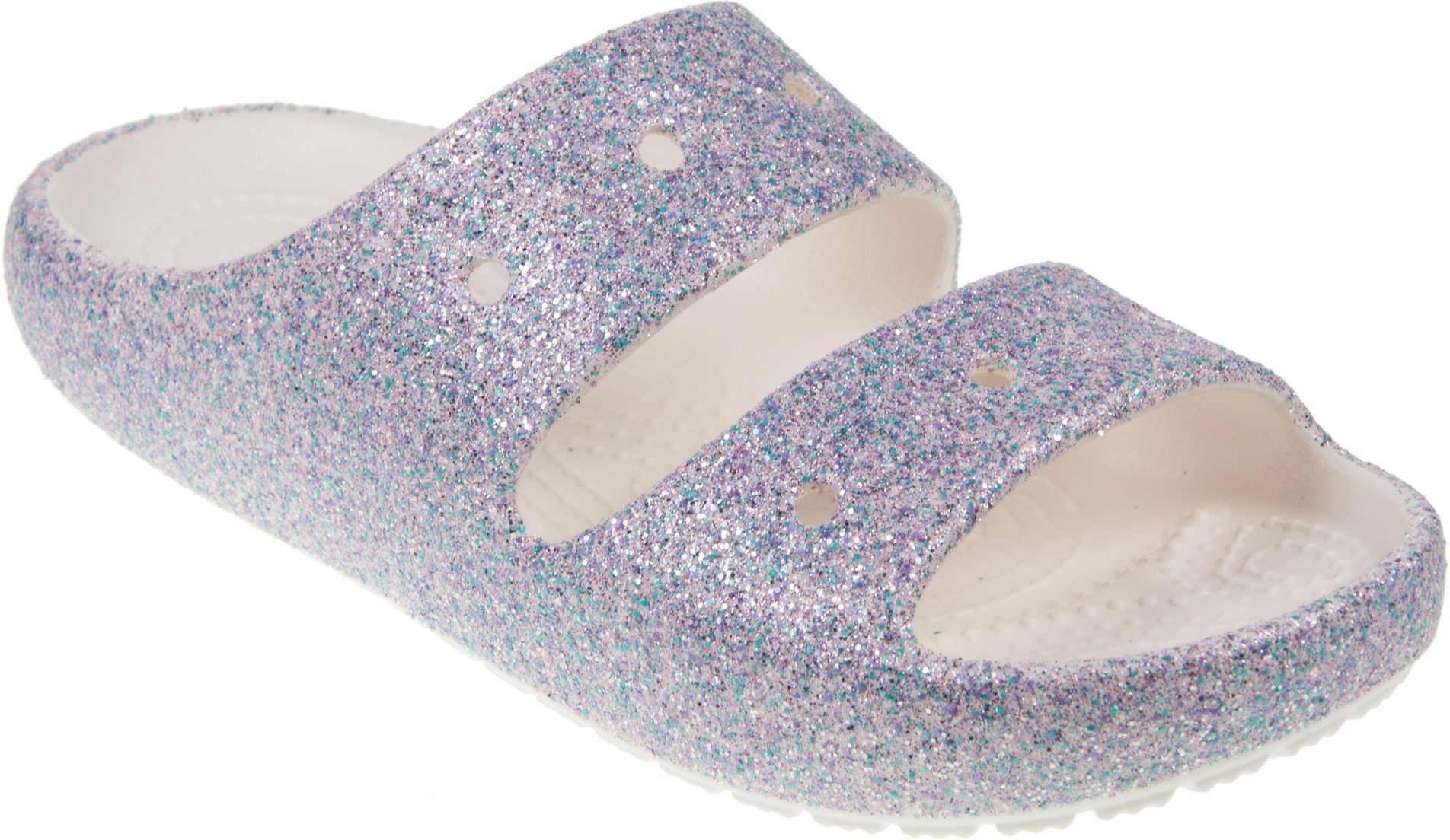 Crocs Glitter Sandal V2 Kids Mystic Glitter 209705-9DI - Girls Sandals ...
