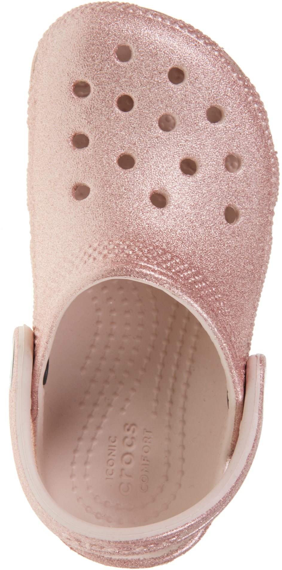 Crocs Glitter Clog T Quartz 206992-6WV - Girls Shoes - Humphries Shoes