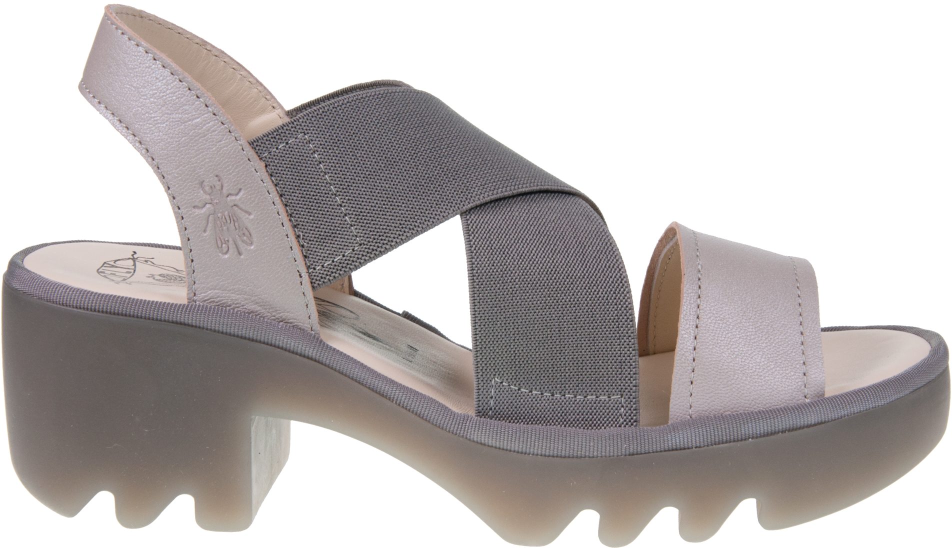 Fly London Taji 502 Fly Silver P501502004 - Full Sandals - Humphries Shoes
