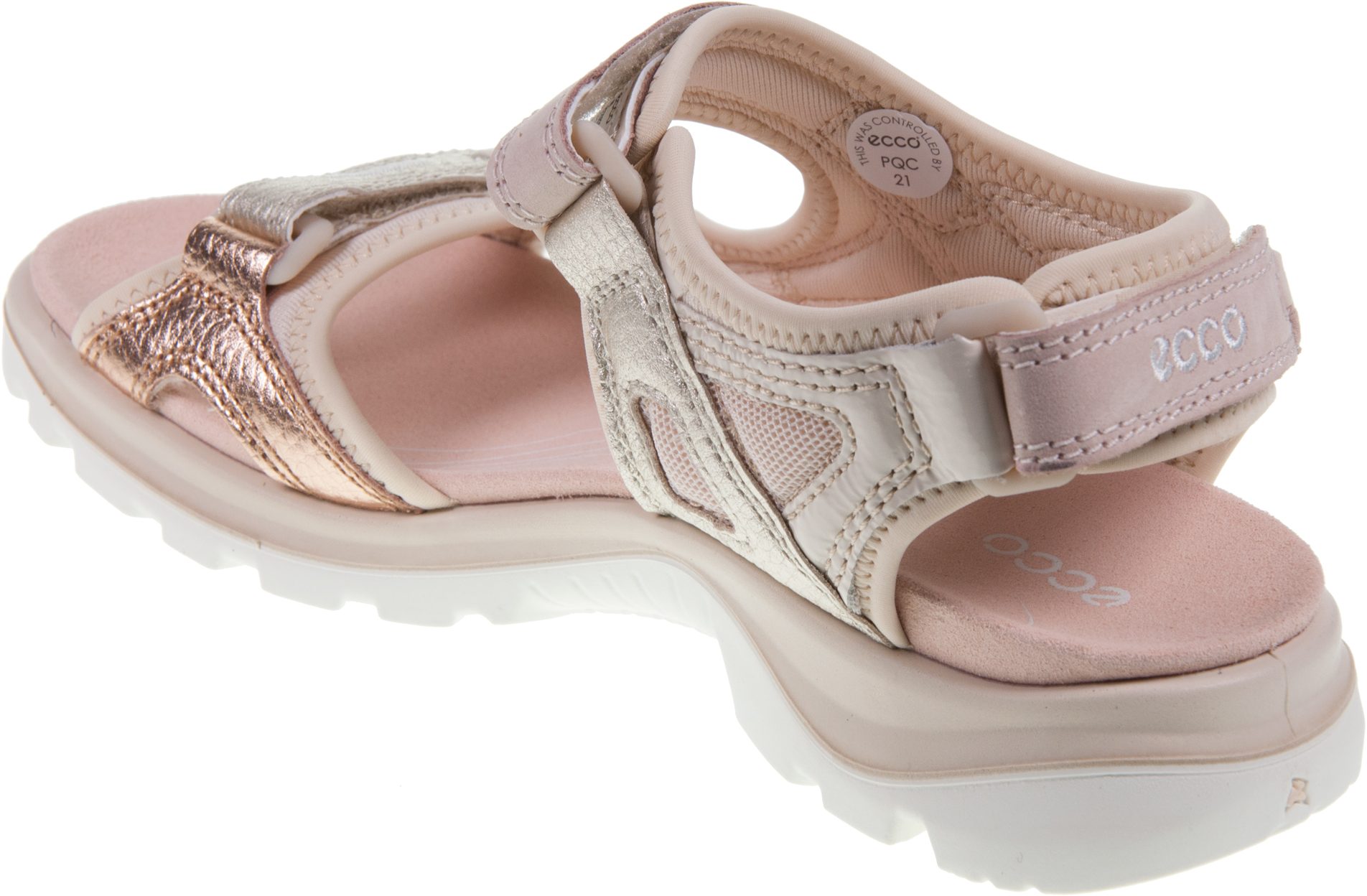 Ecco Yucatan Offroad Multicolor Limestone 822083 52578 - Full Sandals ...