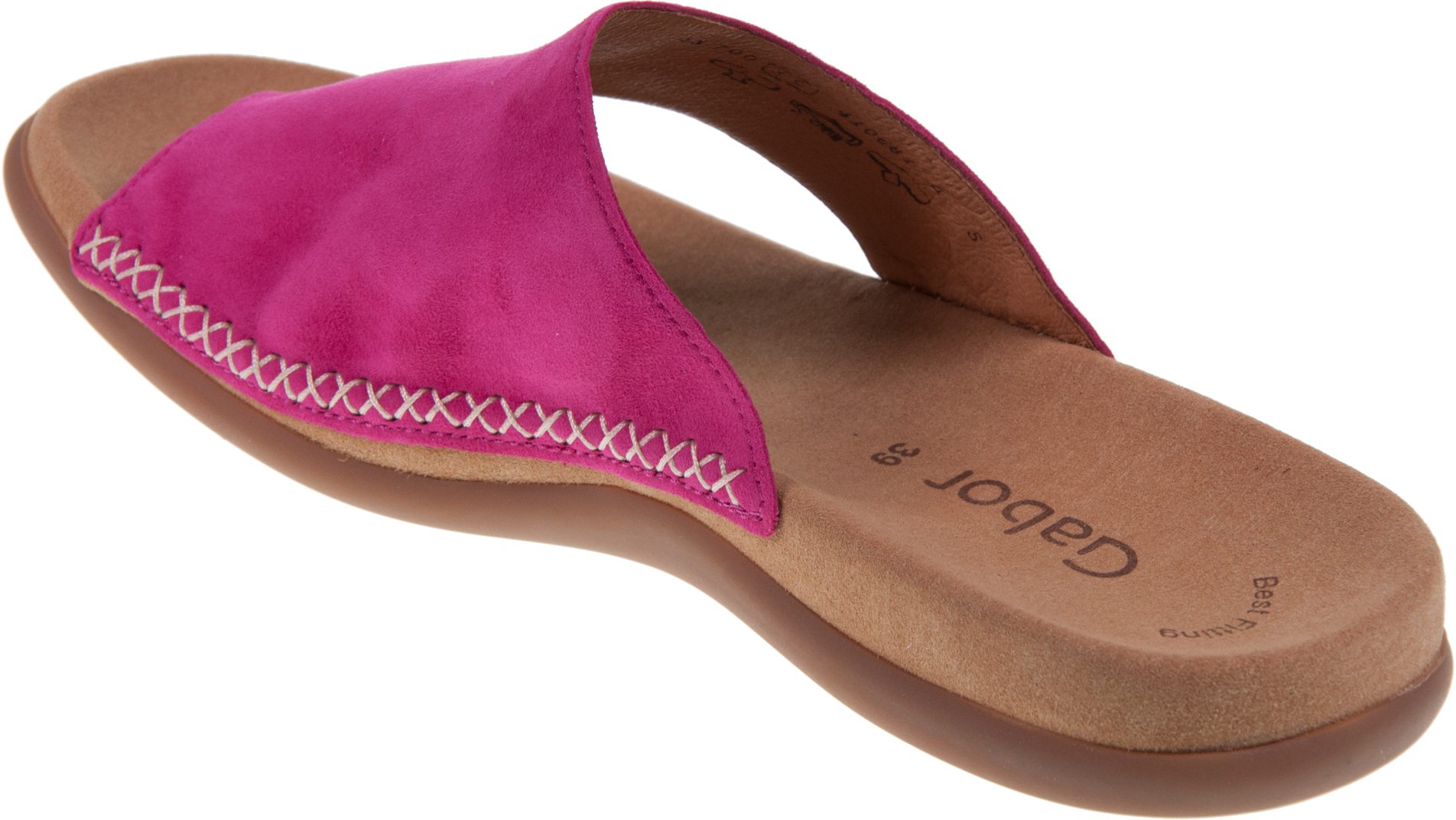 Gabor Lanzarote Pink 43.700.33 - Mule Sandals - Humphries Shoes