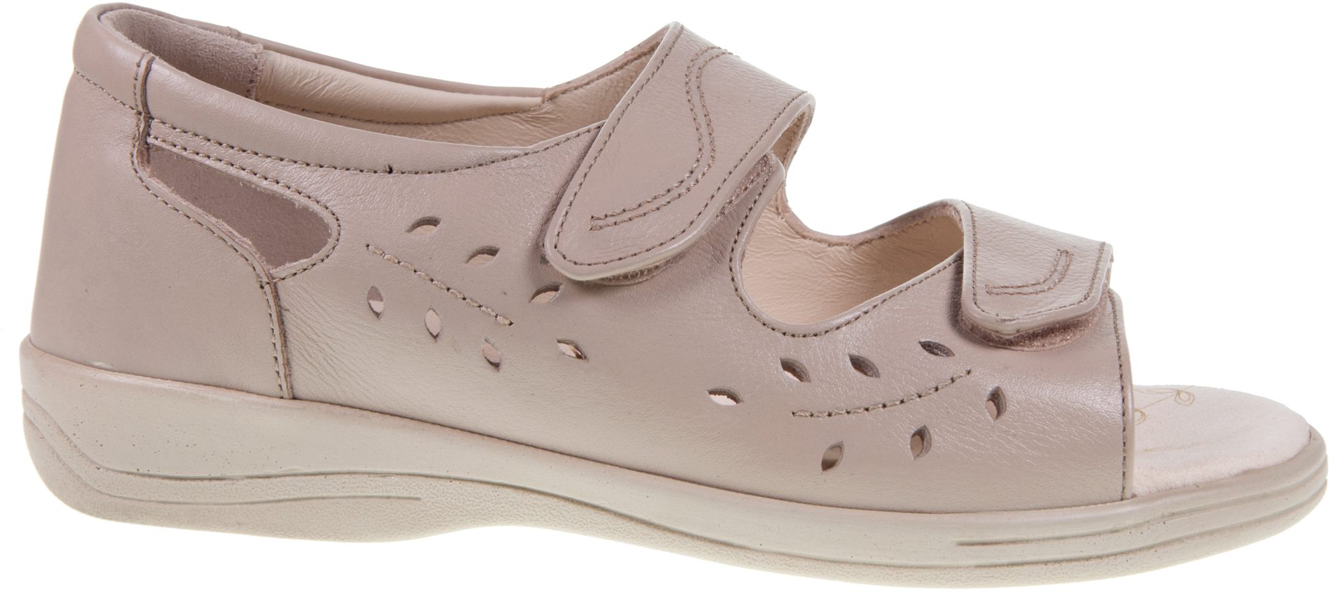 Padders Heatwave Cream Leather 766/3301 - Full Sandals - Humphries Shoes