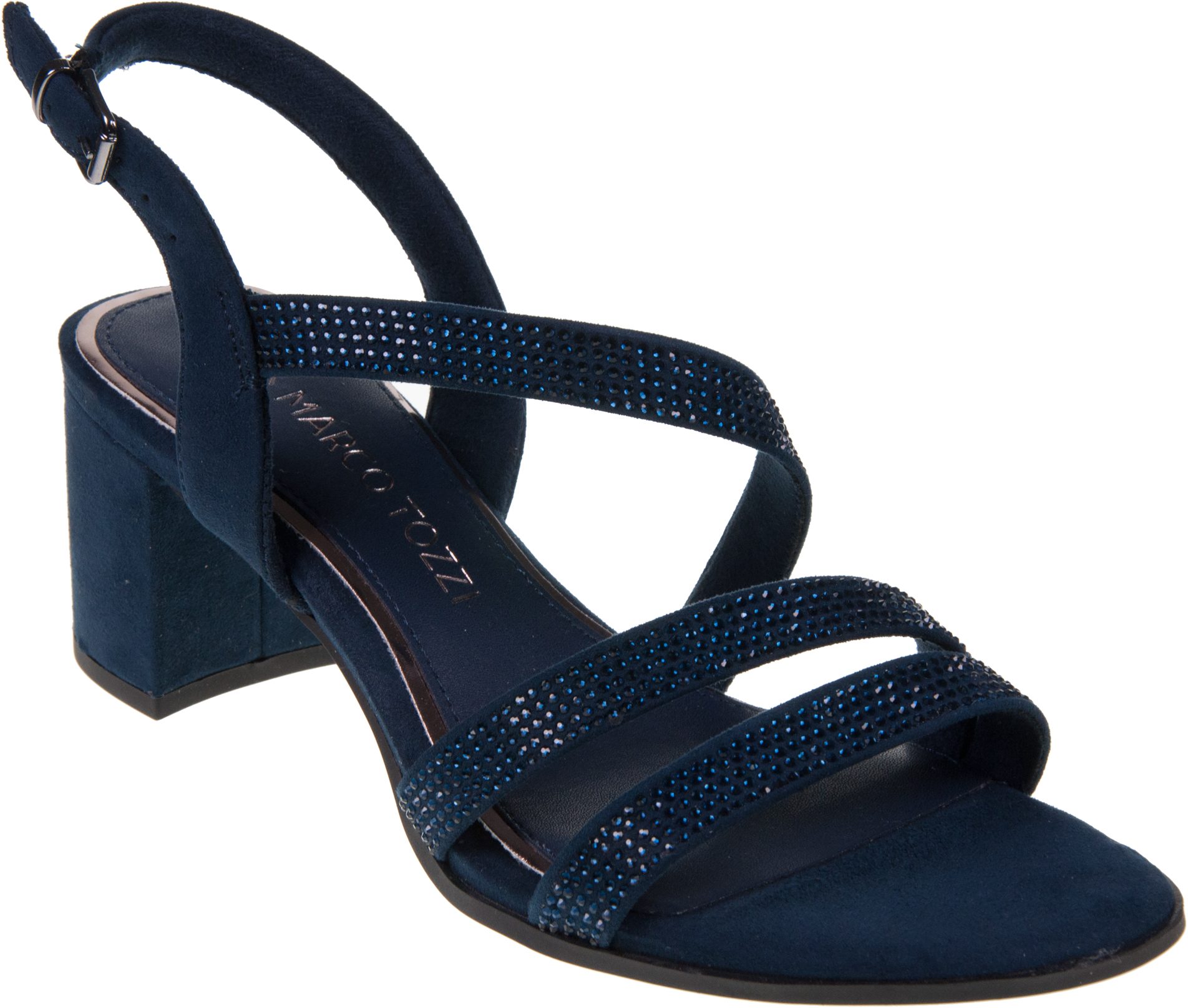 Marco Tozzi 28343-42 Ala Navy 28343-42 805 - Full Sandals - Humphries Shoes