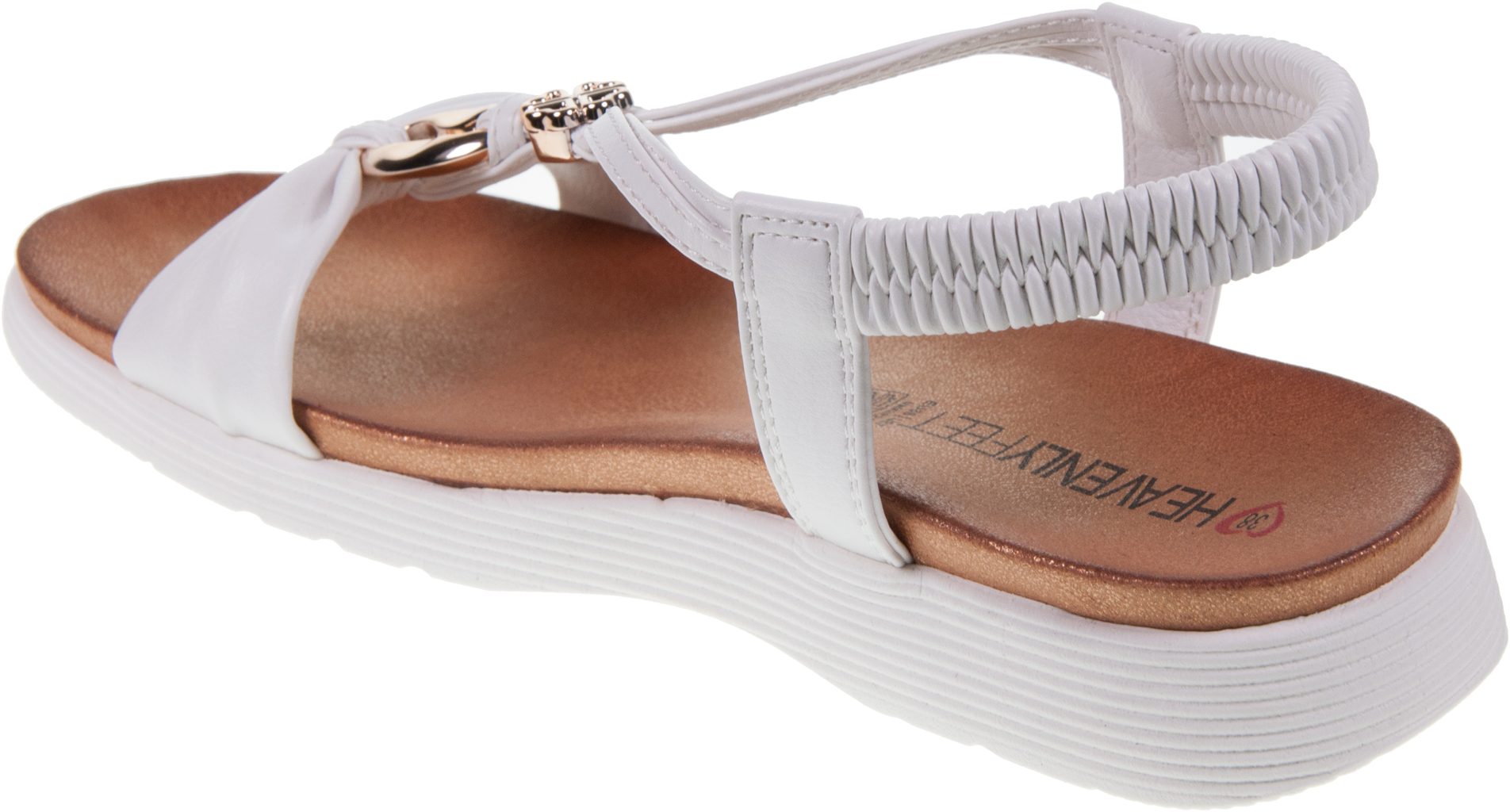 Heavenly Feet Campari2 White Sa0004119 - Full Sandals - Humphries Shoes