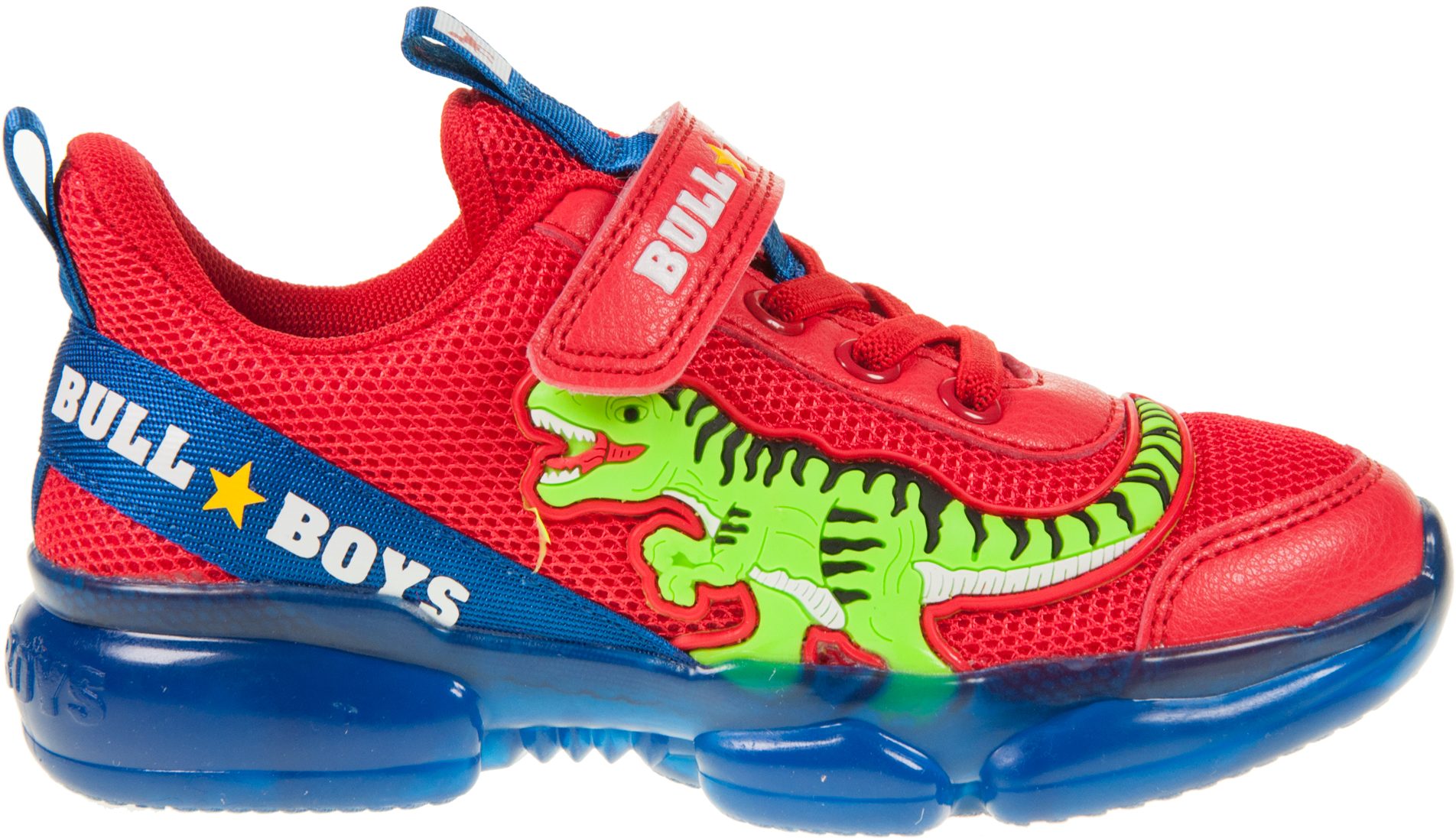 Bull Boys T-Rex Red AL2130 - Boys Shoes - Humphries Shoes