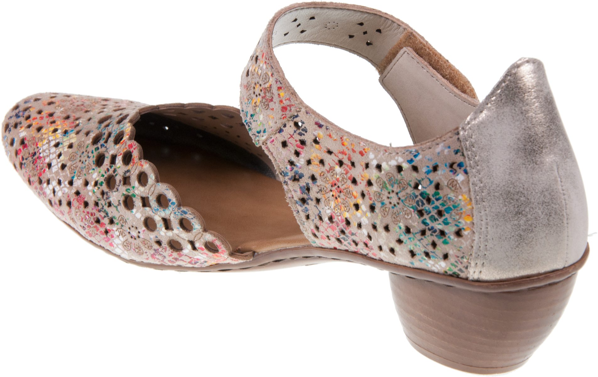 Rieker 43753 Beige-Multi 43753-91 - Everyday Shoes - Humphries Shoes