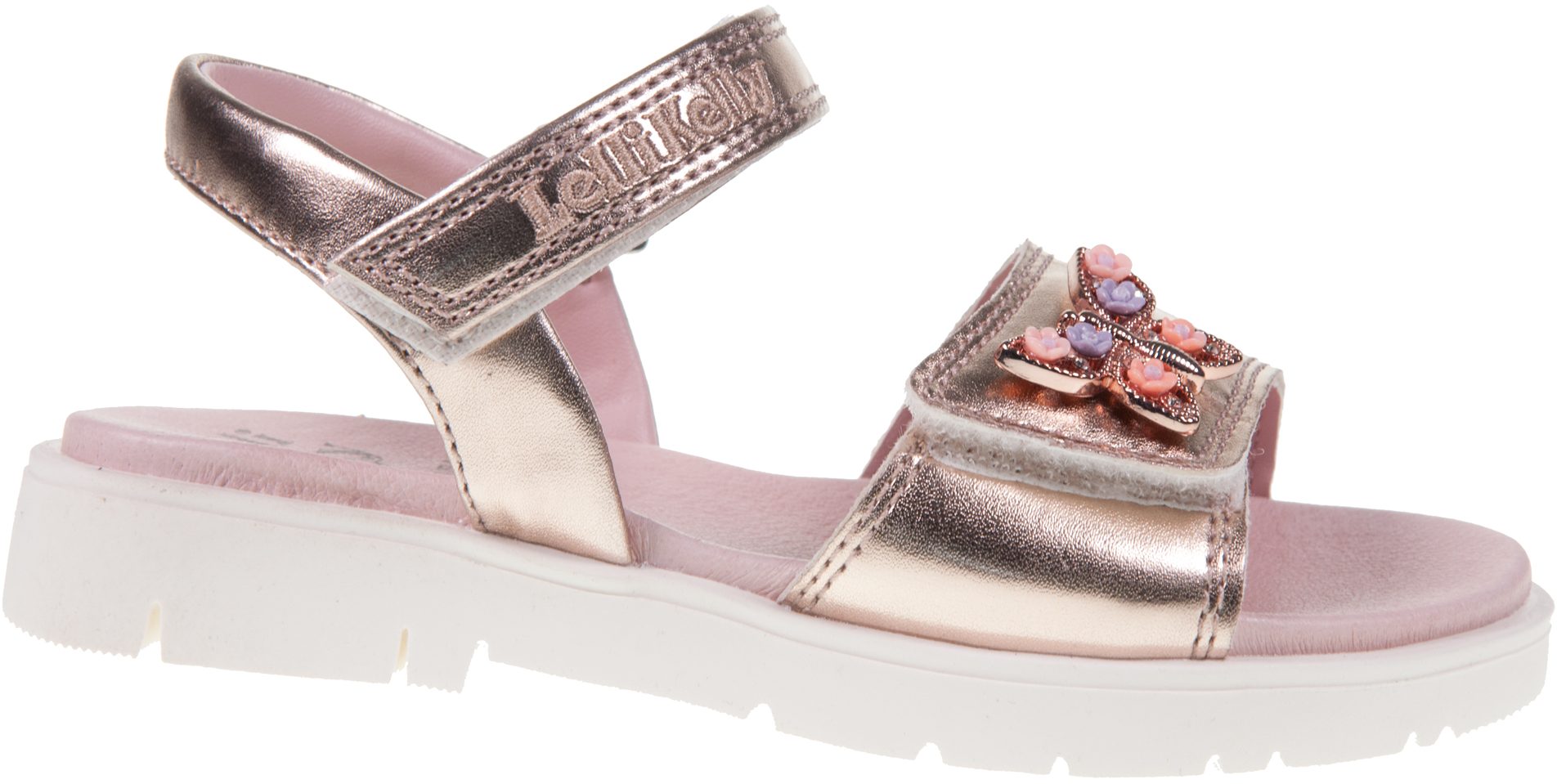 Lelli Kelly Alice Rose Gold CV4219 - Girls Sandals - Humphries Shoes
