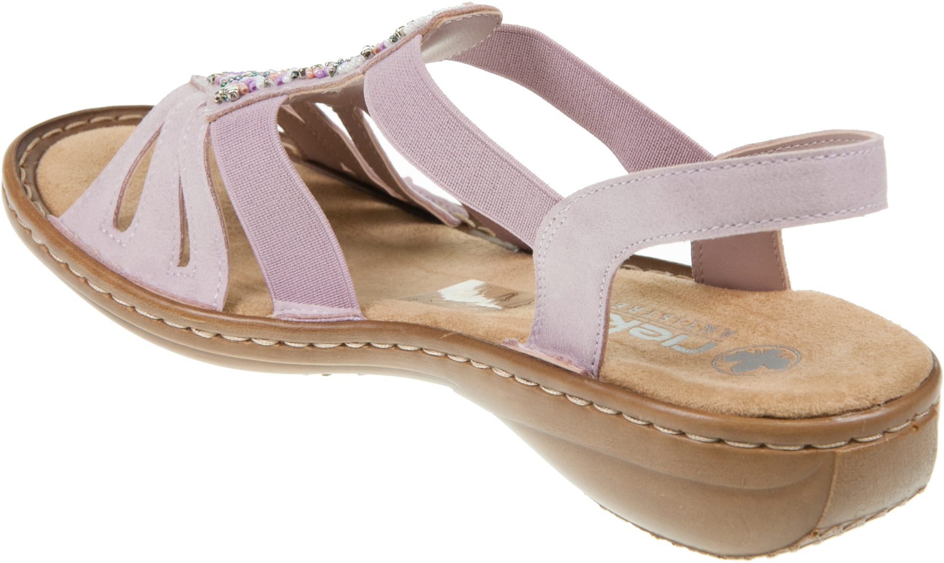 Rieker 60801 Regina Lilac 60801-30 - Full Sandals - Humphries Shoes