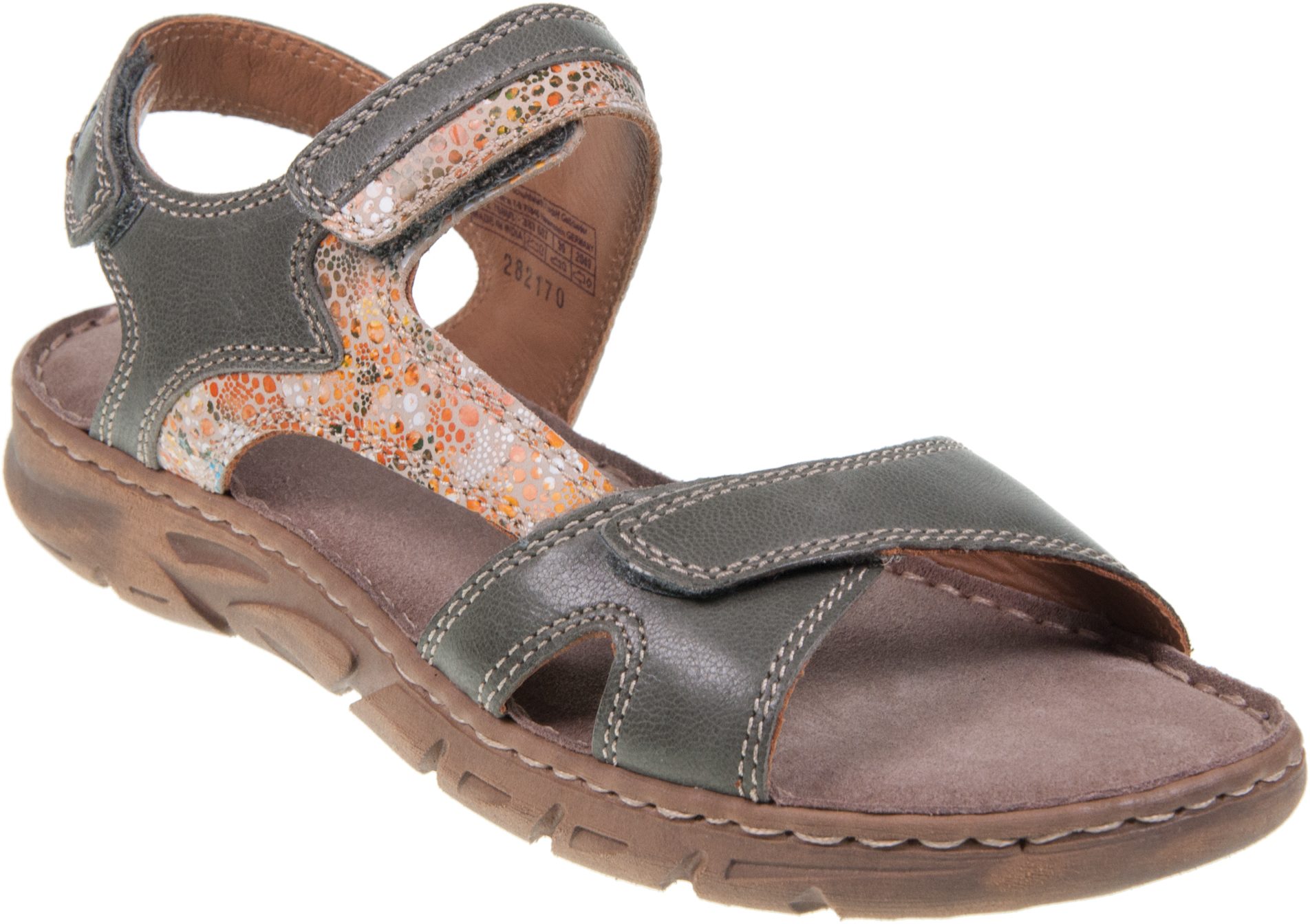 Josef Seibel Brenda 03 Schilf-Multi 76803 383 607 - Full Sandals ...
