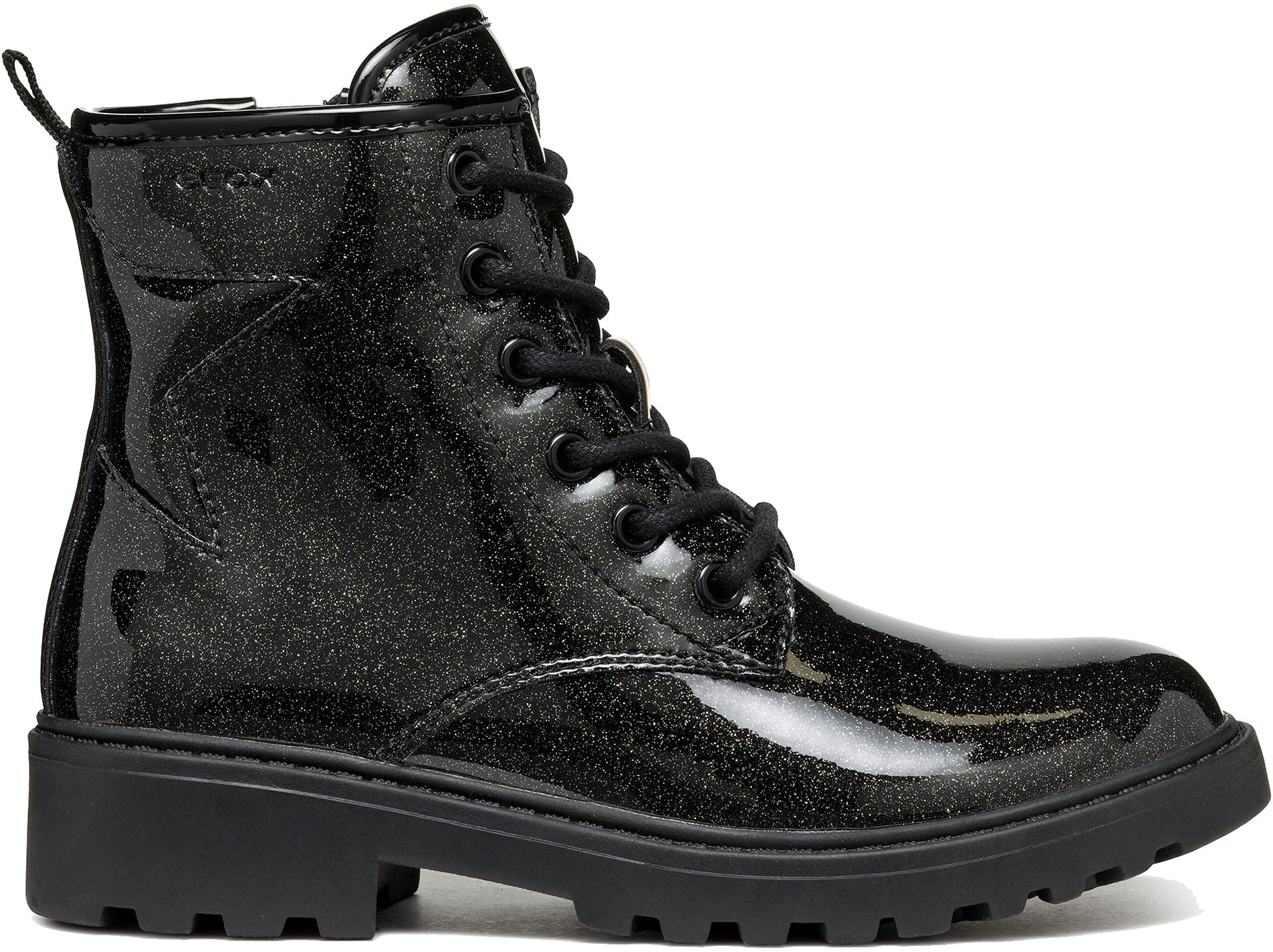 Geox Casey Boot Black Glitter J9420 G000KC C9999 - Girls Boots ...
