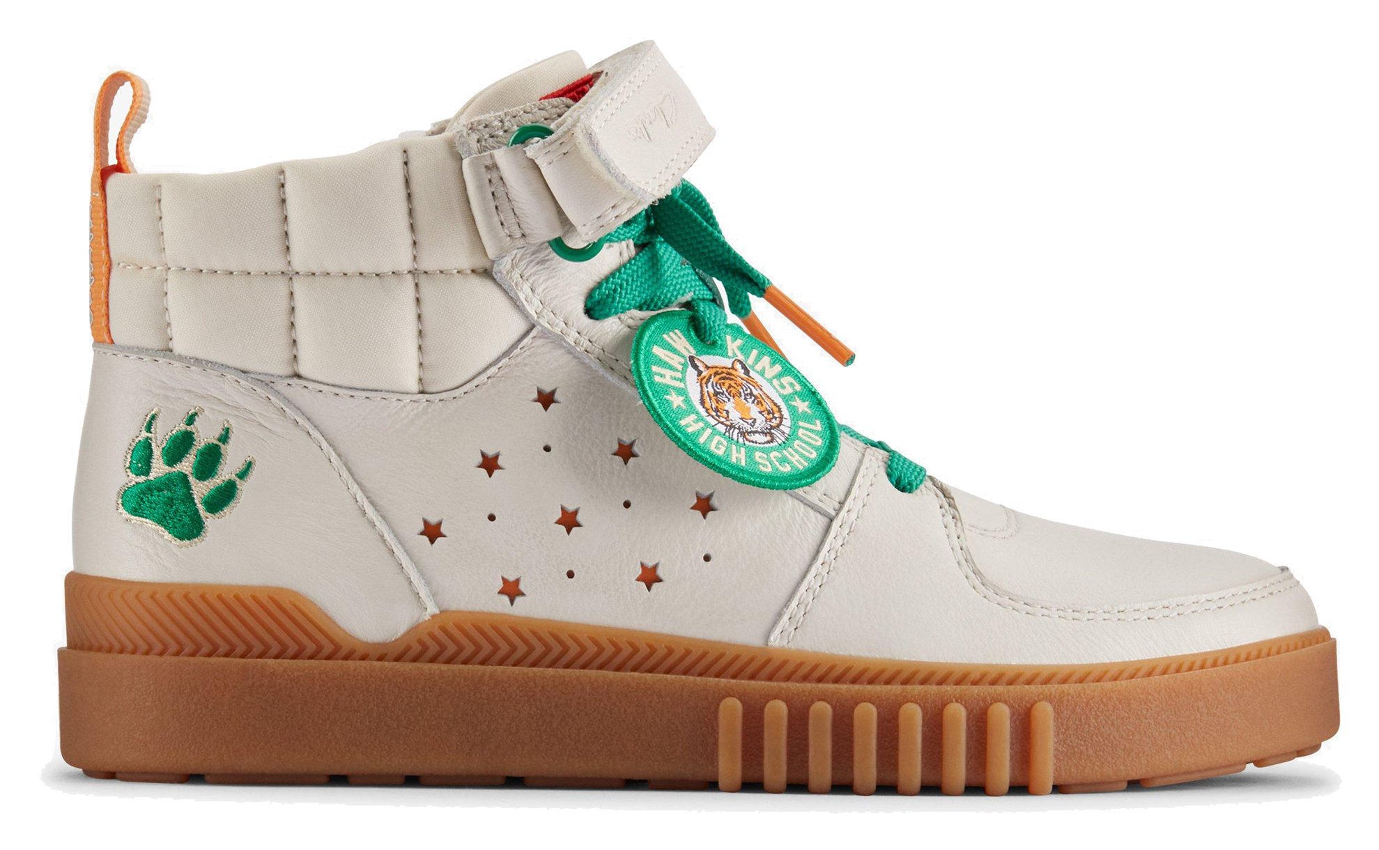 Clarks Stranger Things Somerset Hi Older Off White 26180319 - Boys ...