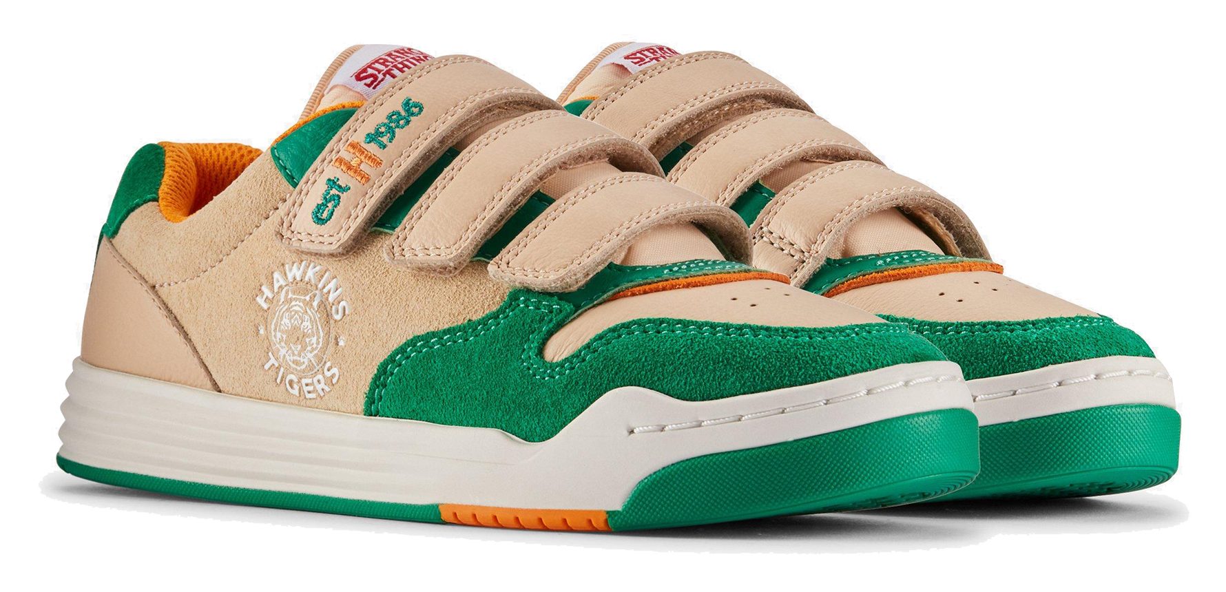 Clarks Stranger Things Urban Ace Older Off White Combi 26180327 - Boys ...