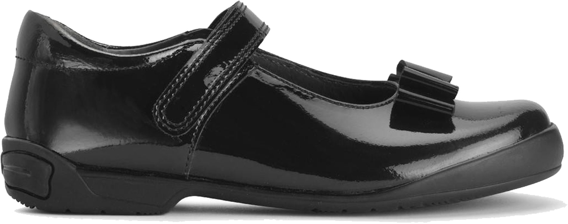 Start-Rite Flourish Black Patent 2831_3 - Girls School Shoes ...