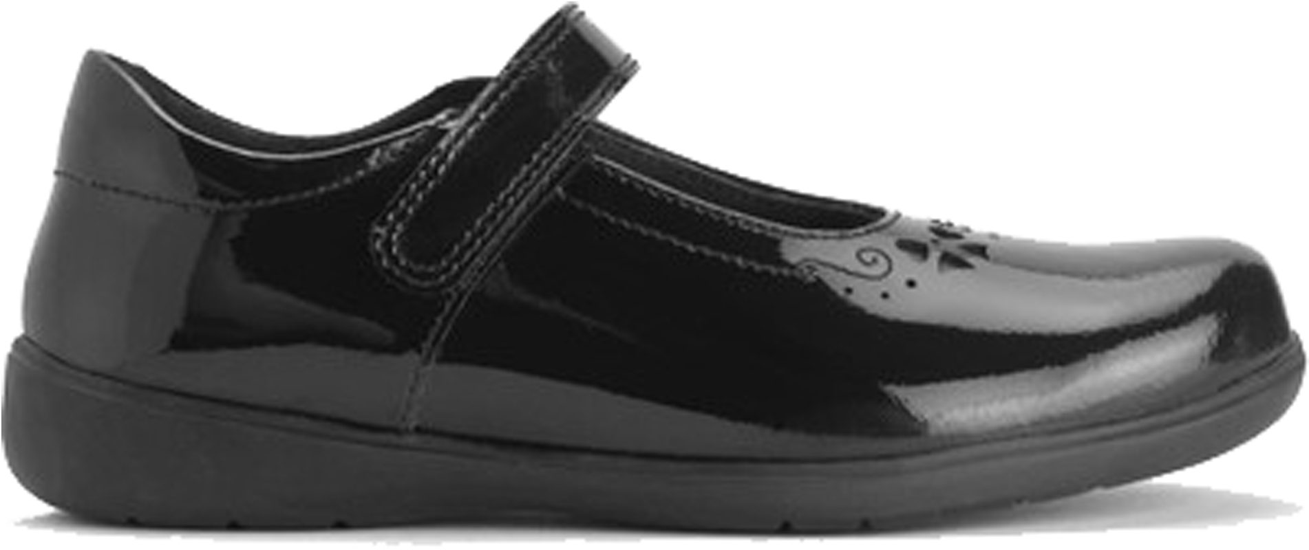 Start-Rite Glisten Black Patent 2833_3 - Girls School Shoes - Humphries ...