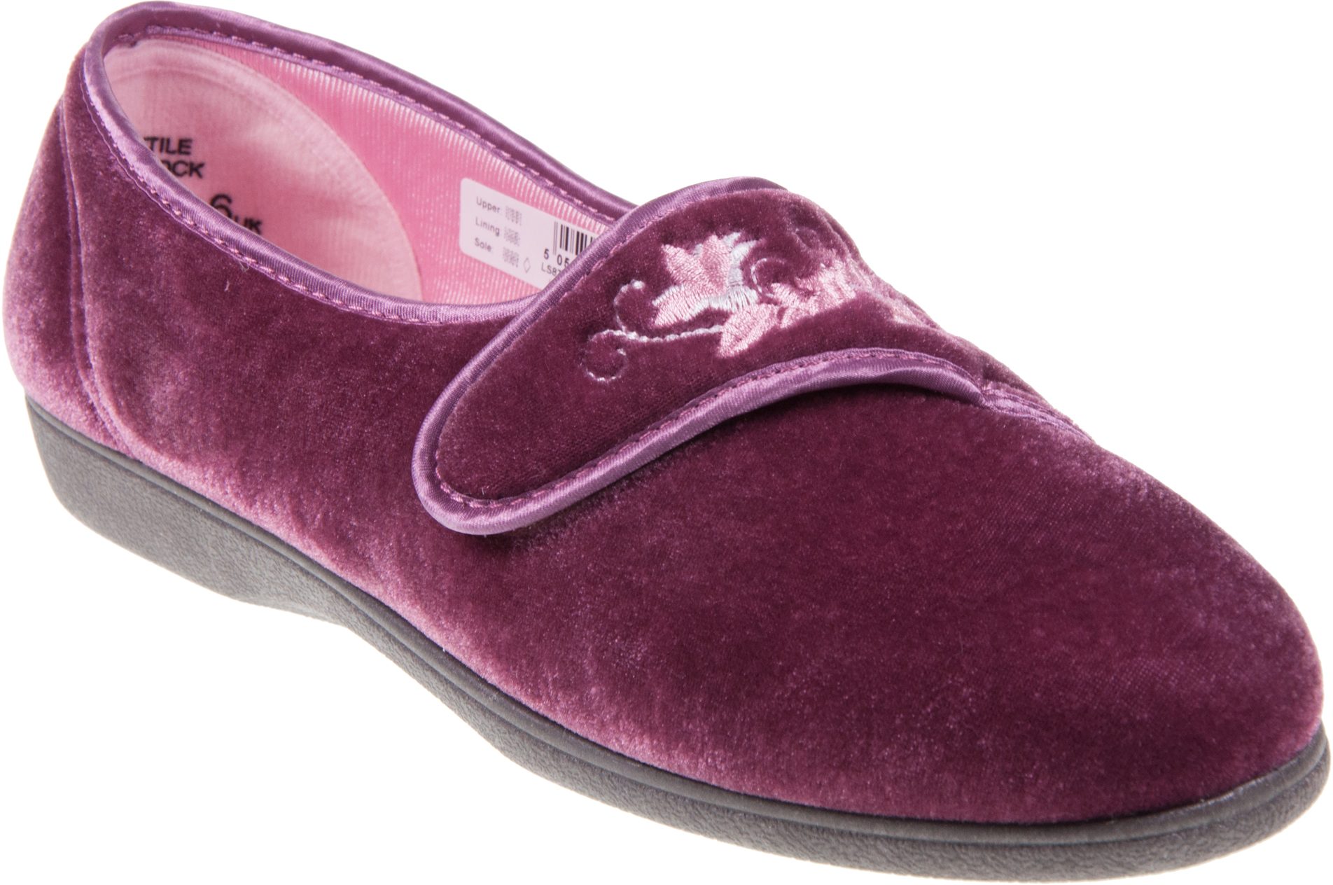 Sleepers LS871 Jolene Heather LS871 M - Full Slippers - Humphries Shoes