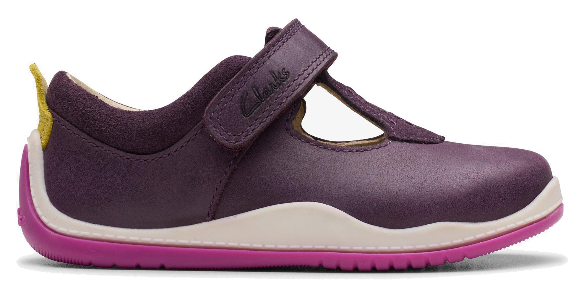 Clarks Noodle Bright T. Berry 26178956 - Girls Shoes - Humphries Shoes